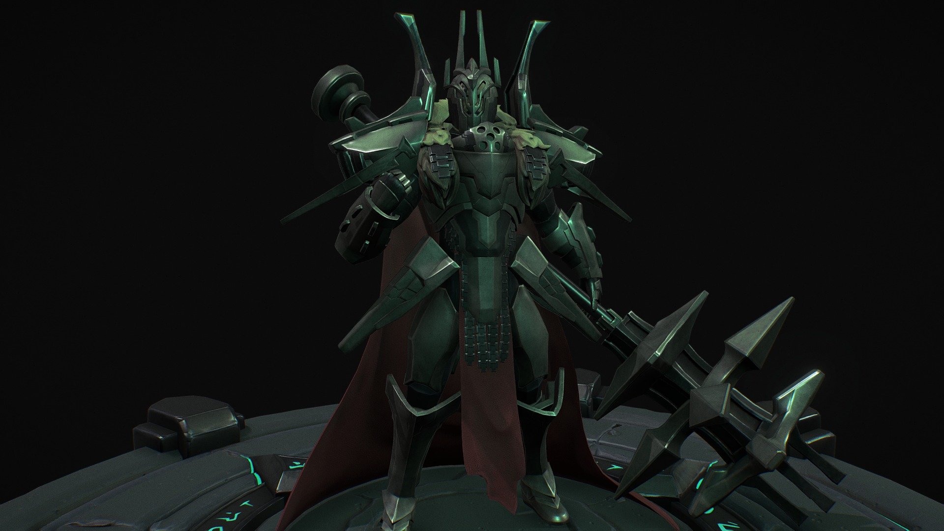 Mordekaiser The Master of Metal - 3D model by Yelcom (@yelcomaromsa ...