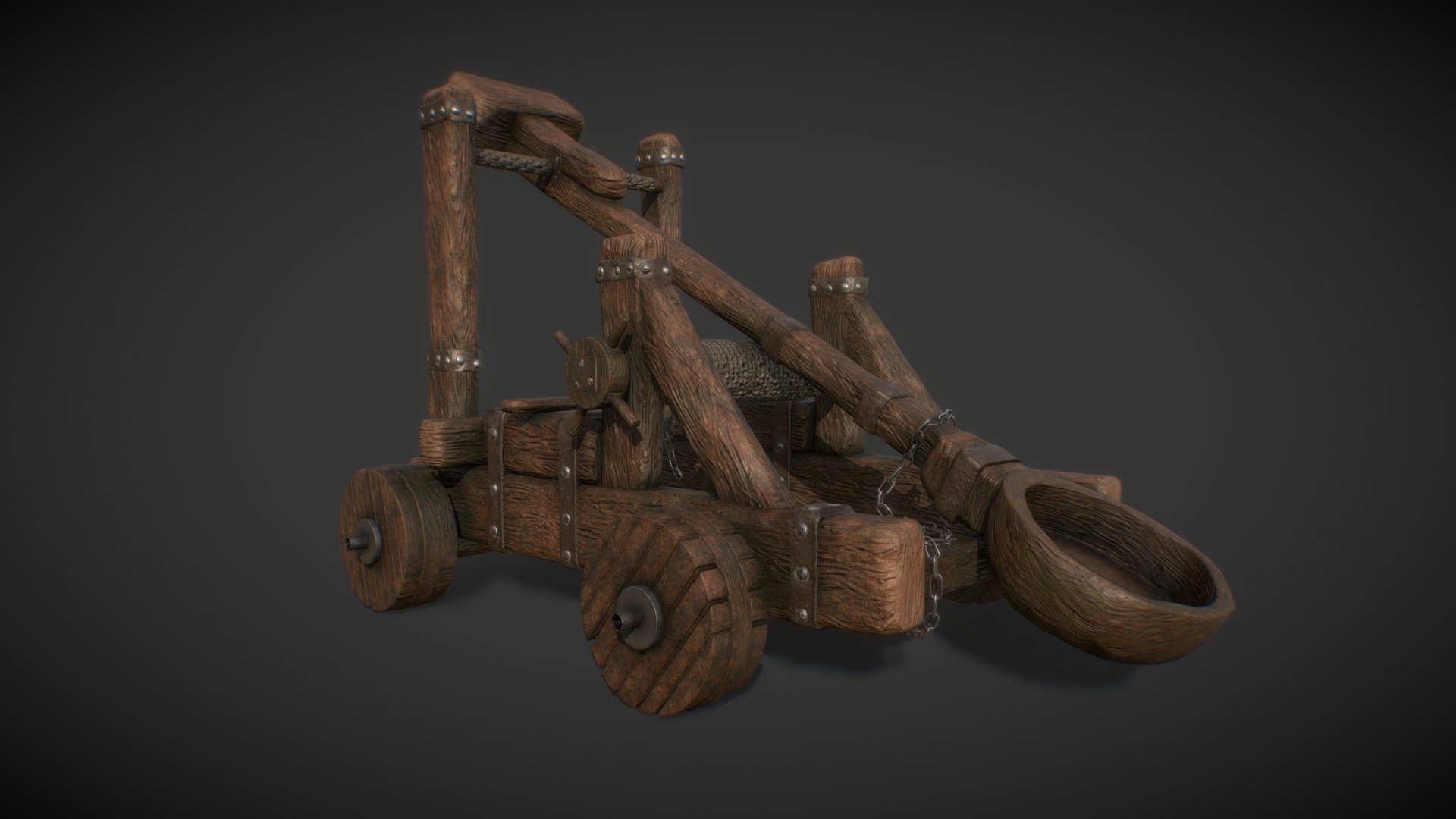 Catapult - Download Free 3D model by Gomtei [2d5f211] - Sketchfab