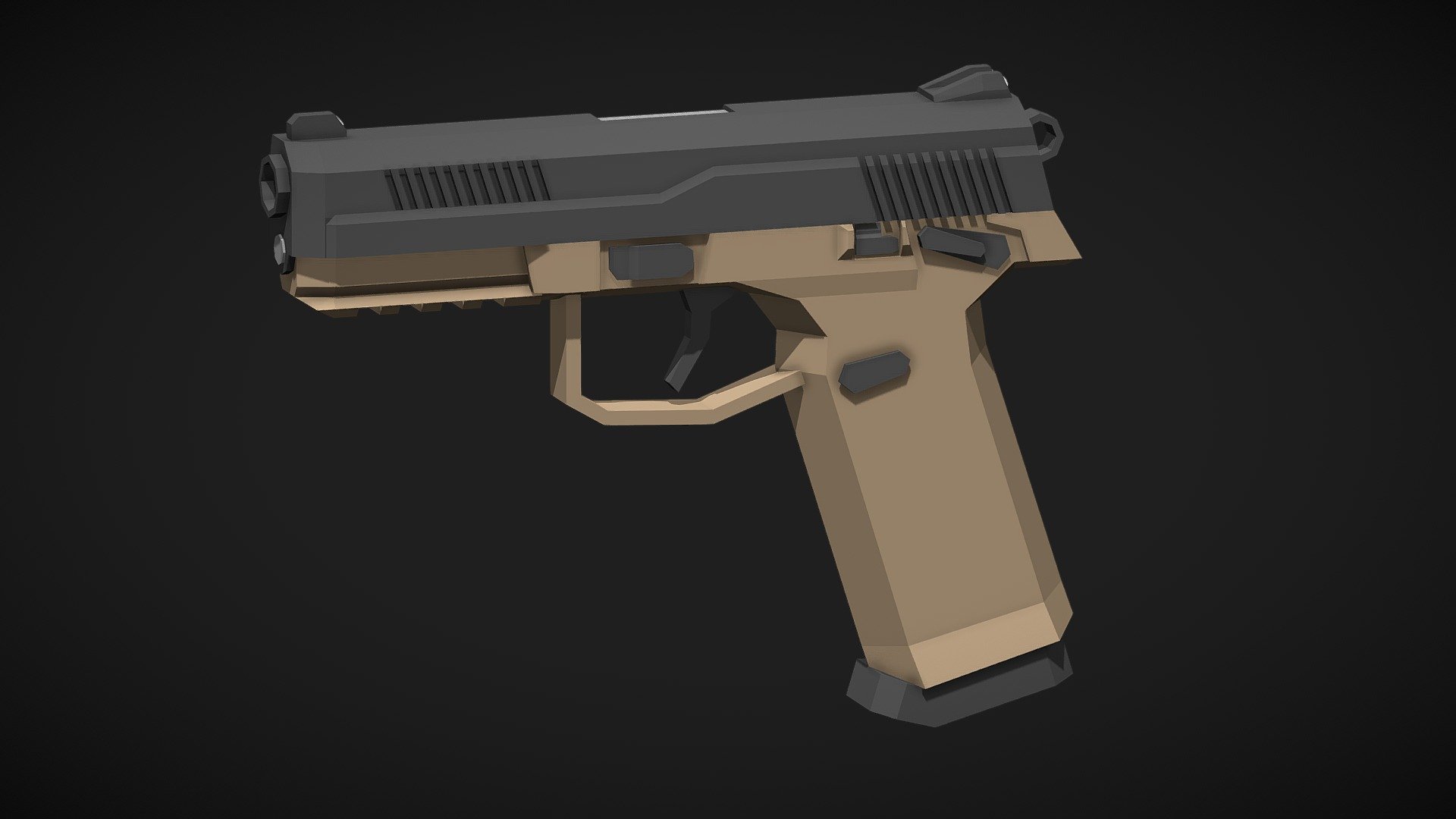 FNX 45 - 3D model by Vextric [2d5f36f] - Sketchfab