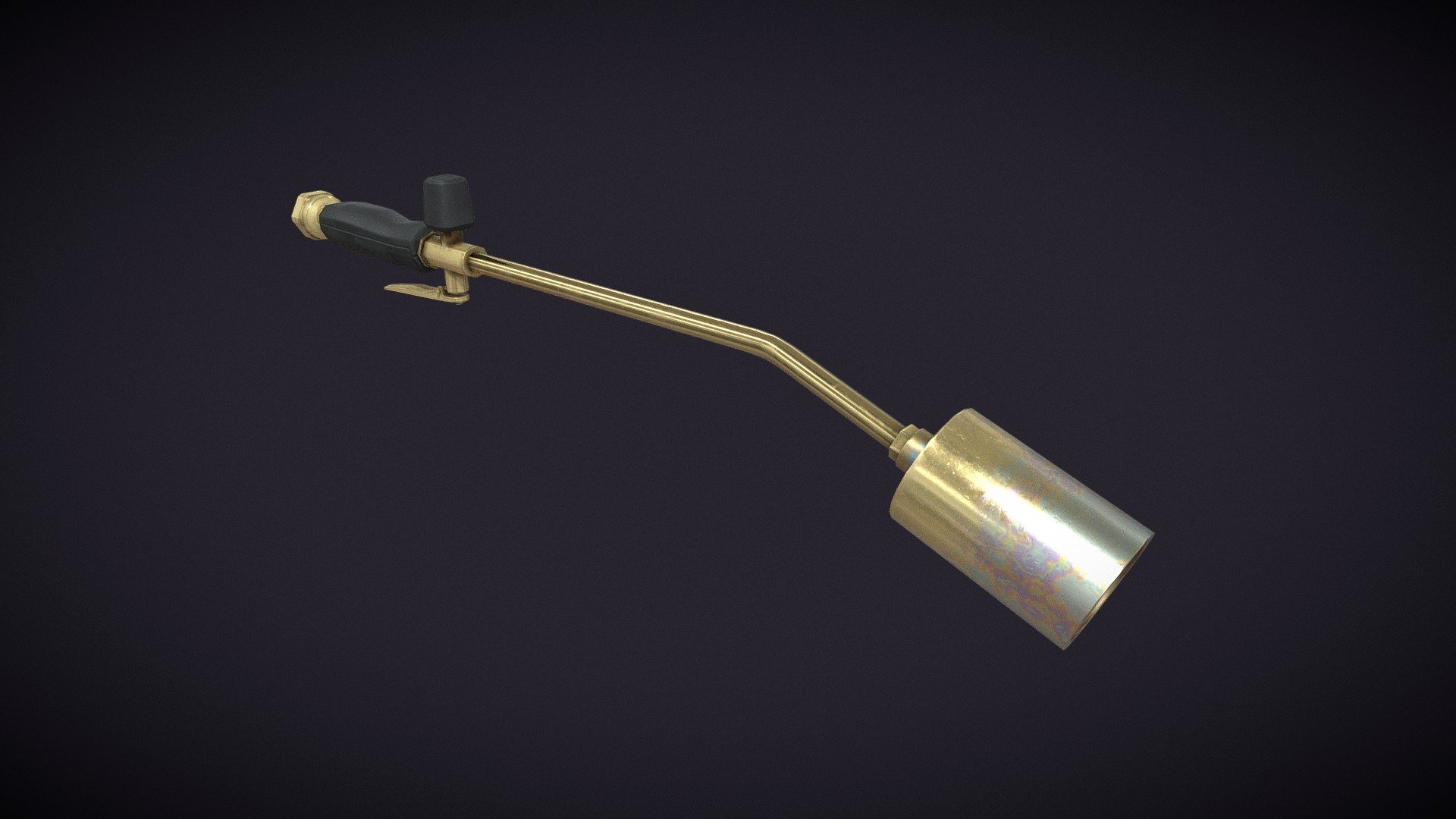 Gas burner. - 3D model by cfGGjhn [2d617da] - Sketchfab