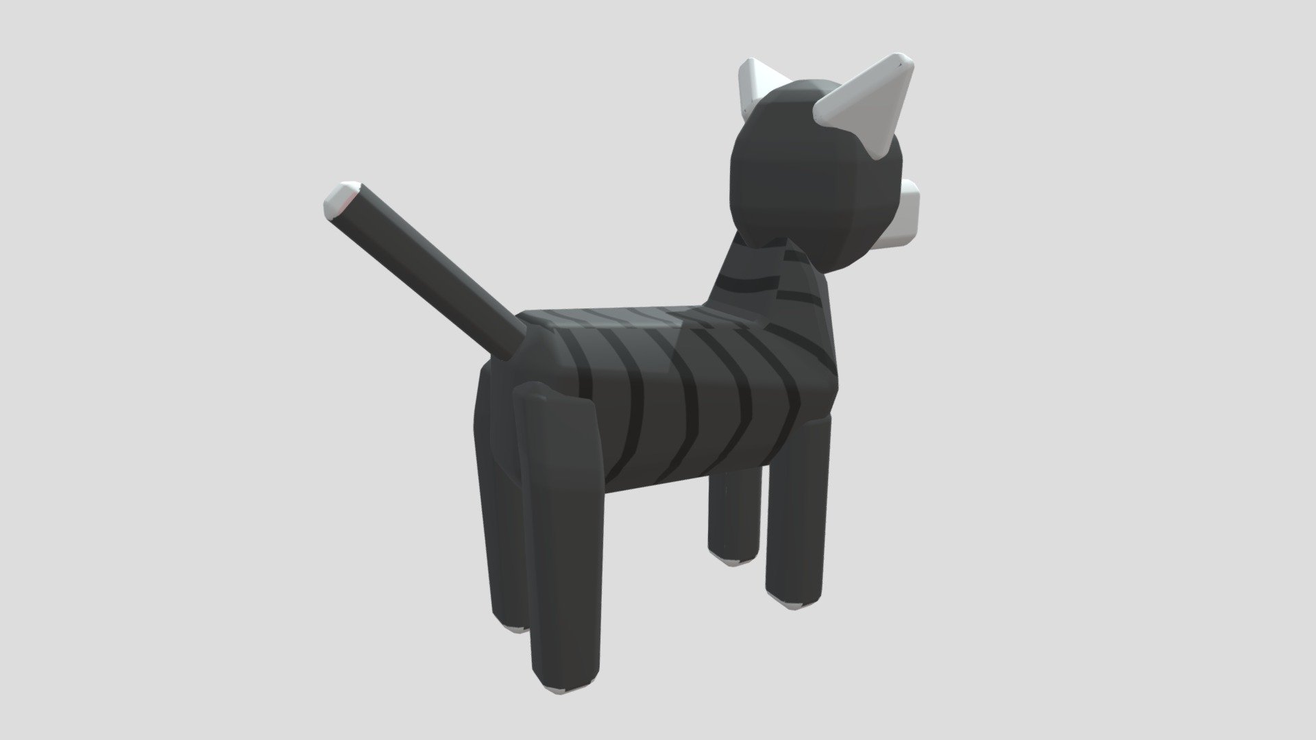 ASSET 2 LOW POLY CAT - Download Free 3D model by joquondo (@jo ...