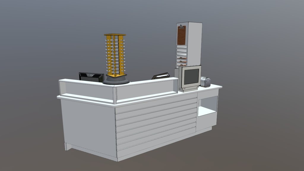 coop wellness desk v.3 - 3D model by Greg Wallace (@gregwallace ...