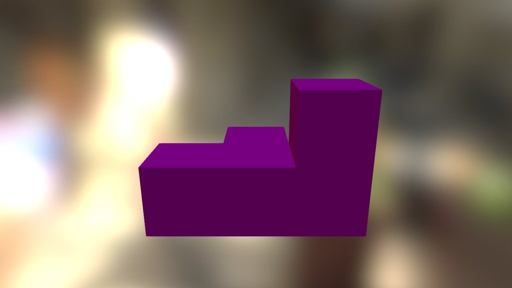 Puzzle Cube Purple Part NL - 3D model by nlevin8 [2d65077] - Sketchfab