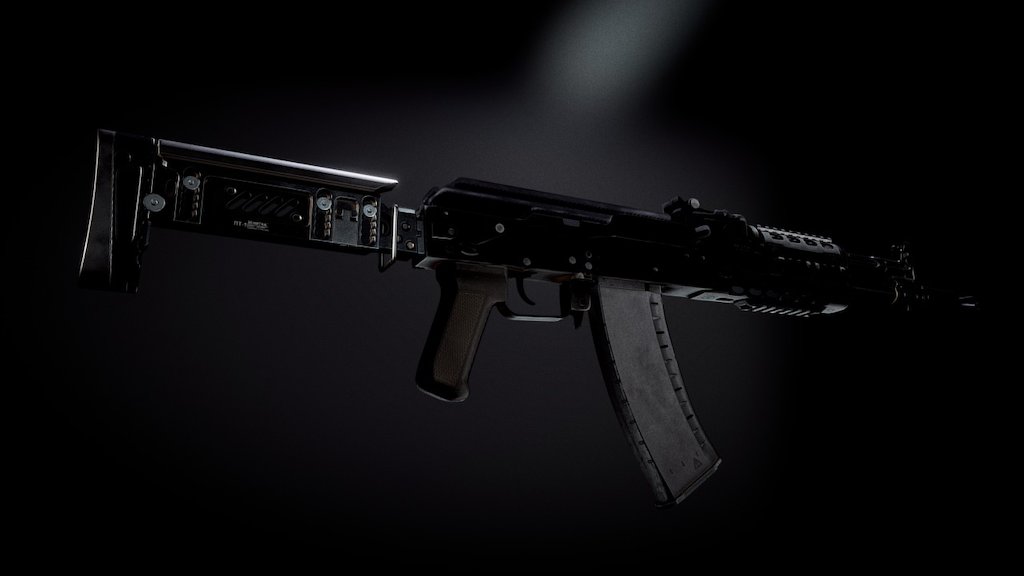 AK-105 (U.F.M. and Zenitco PT-1) - 3D model by nevil112 [2d67f95 ...