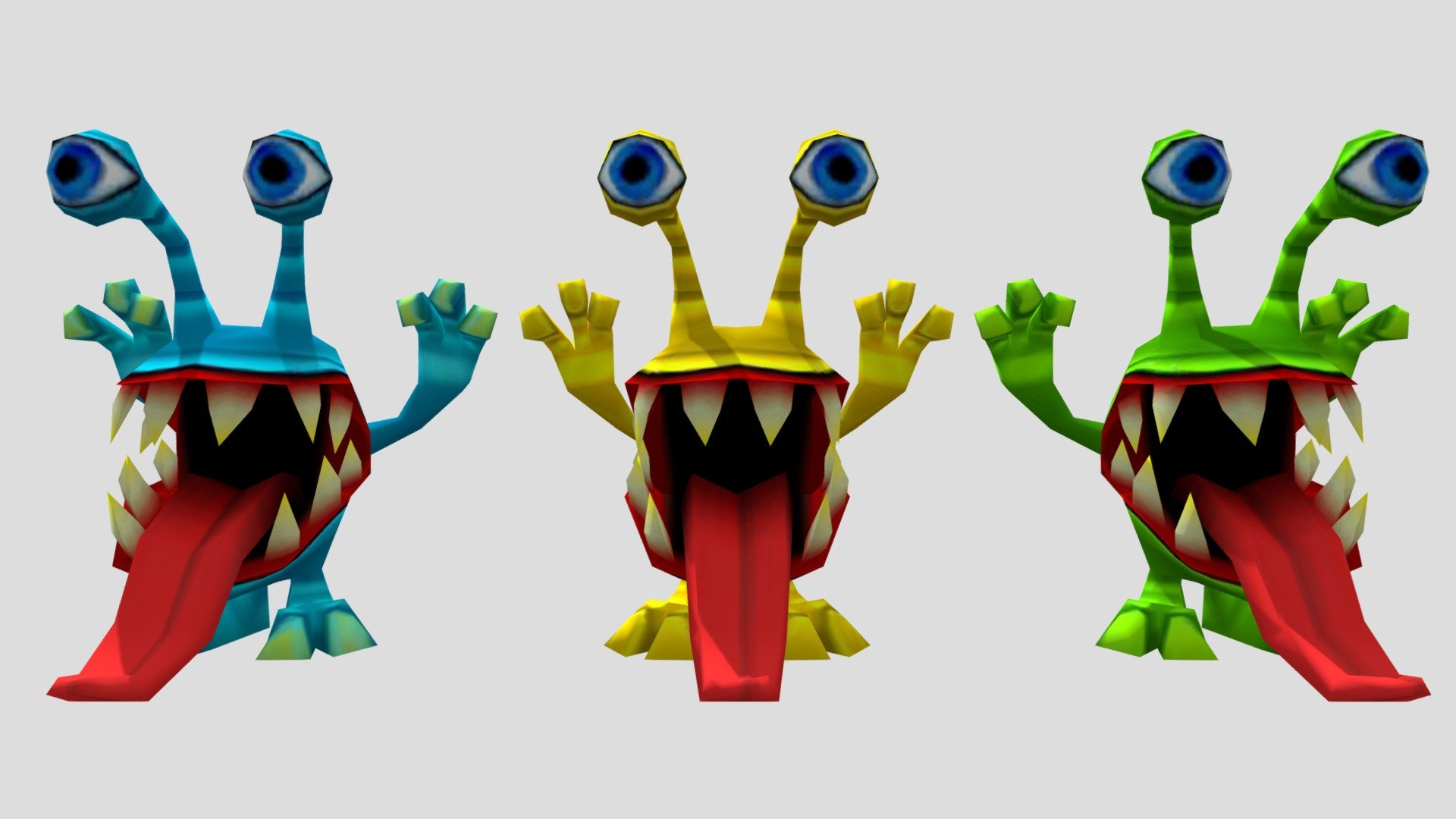 Monster (Chicken Gun) - Download Free 3D model by MirP (@MirP001 ...