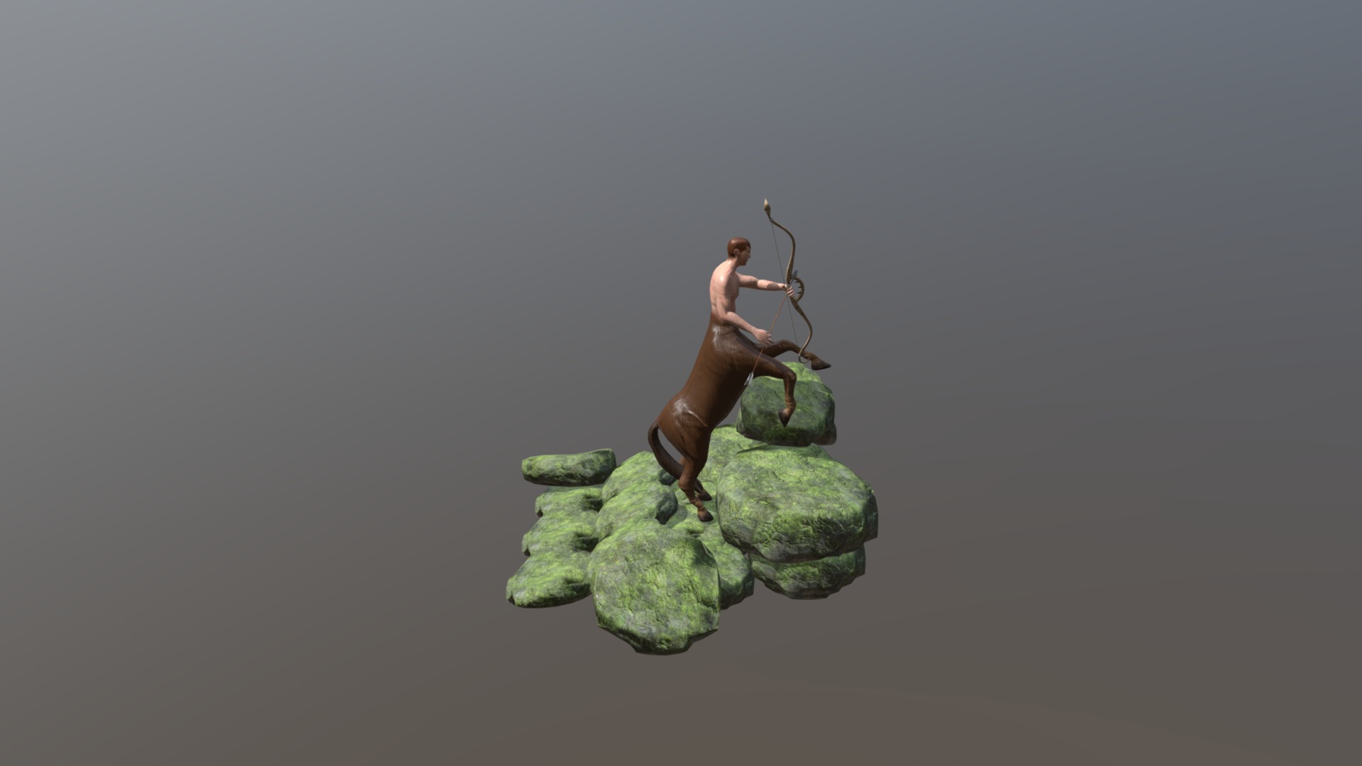 Centaur with Bow and Arrow - 3D model by JorgeFigueira [2d6998f ...