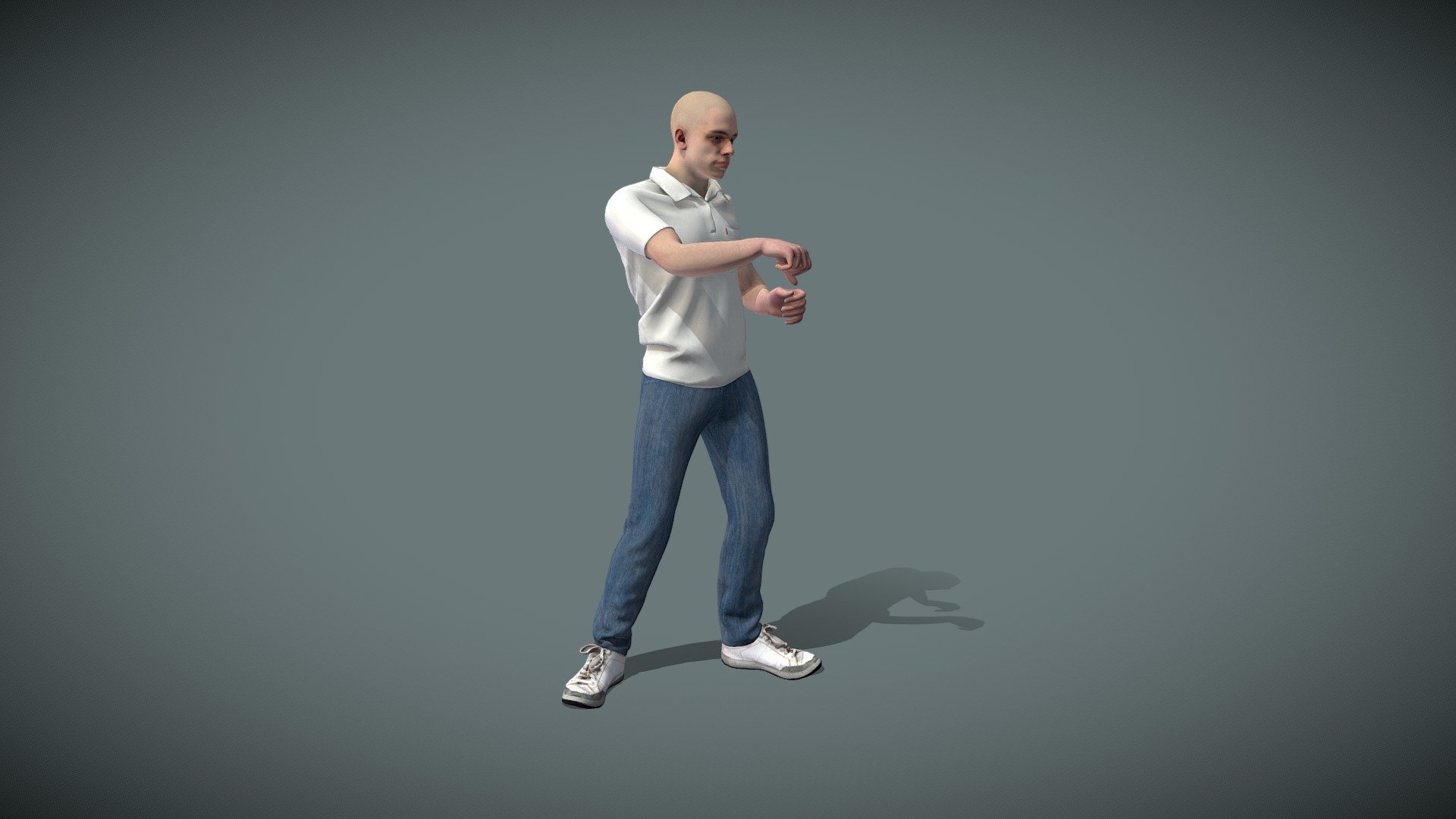 Animated Fly Fishing Casting Fisherman Loop - 3D model by LasquetiSpice ...