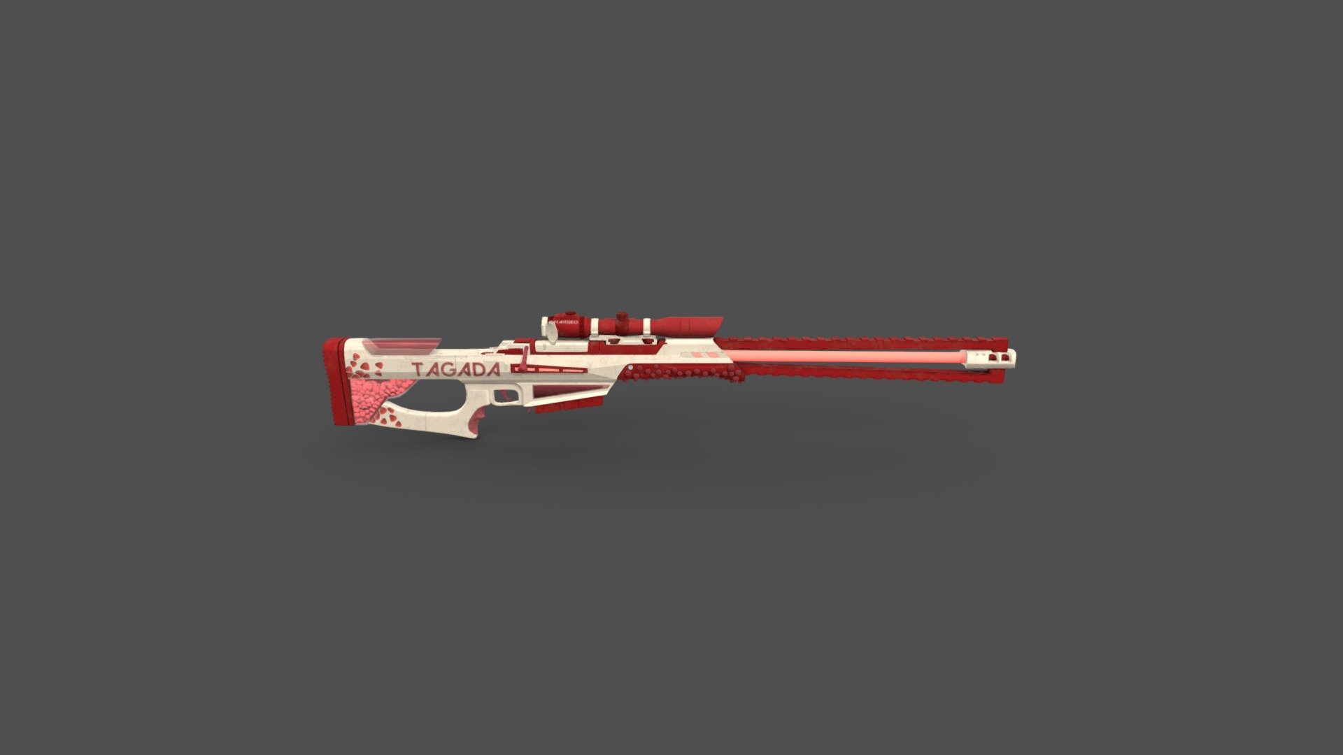 Candy Operator - Valorant FanArt - 3D model by Mathraw [2d6ba5f ...