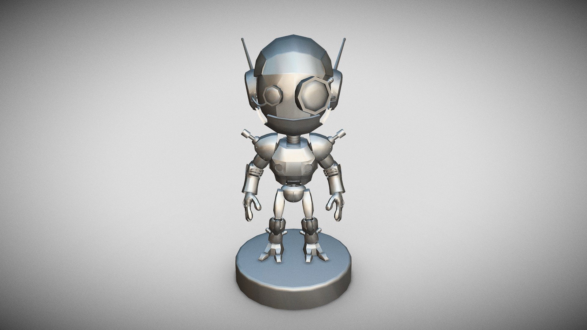 I-BOT - 3D model by Kisuke Art (@uruharakisuke2) [2d6c37e] - Sketchfab
