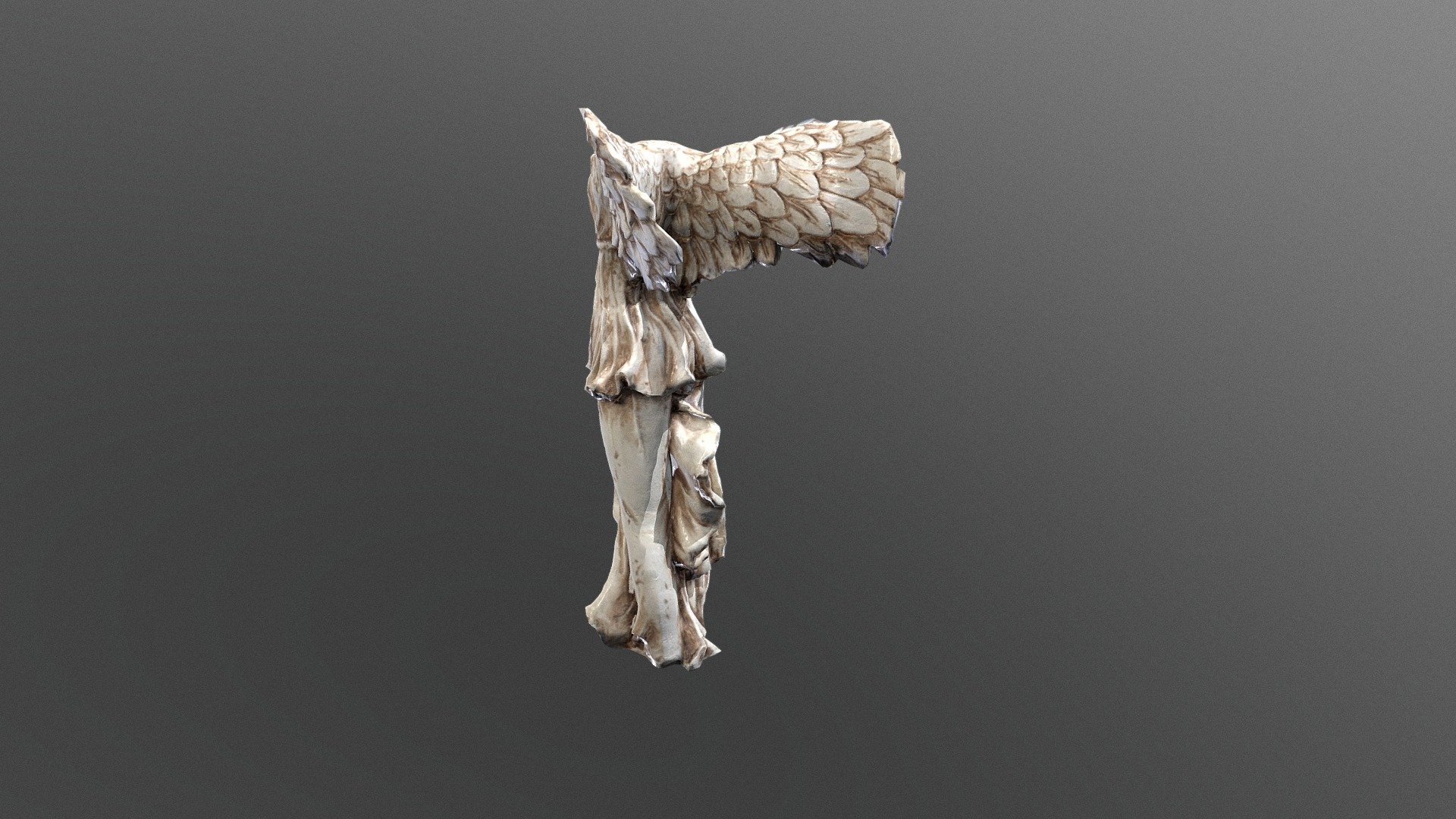 Frady Basic - Headless Angel Lowpoly - Download Free 3D model by Tyler ...