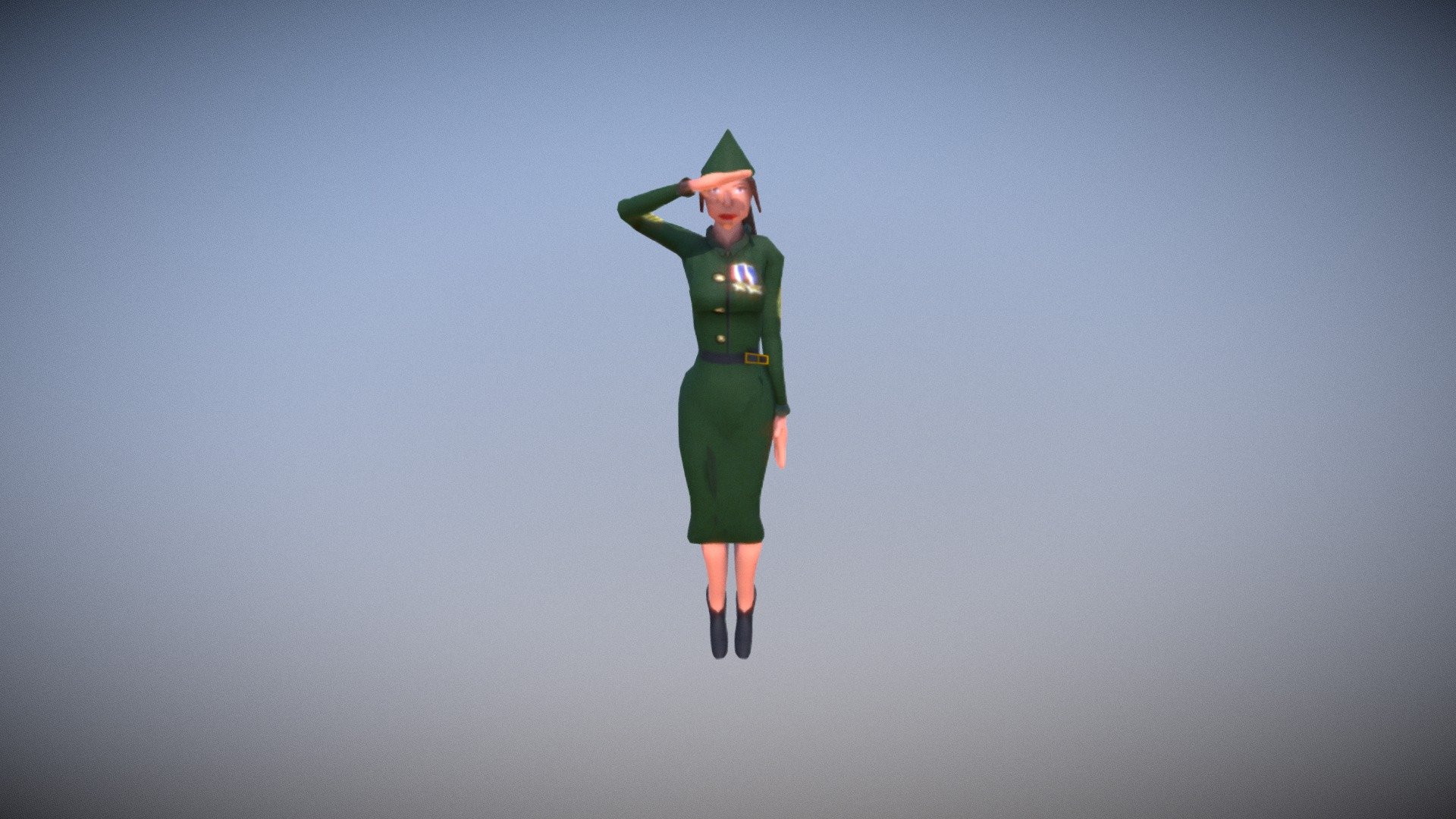 Military Officer - 3D model by João Paulo (@joaop_lim) [2d6f75d ...