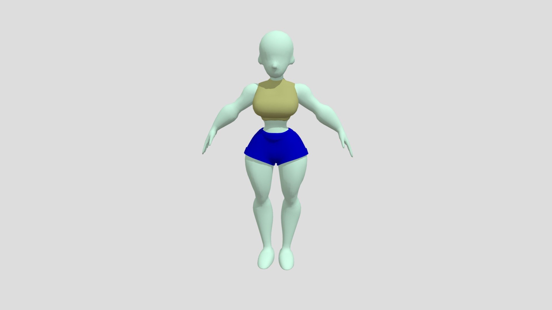 low poly girl - Download Free 3D model by vsevideovalera (@White3d ...