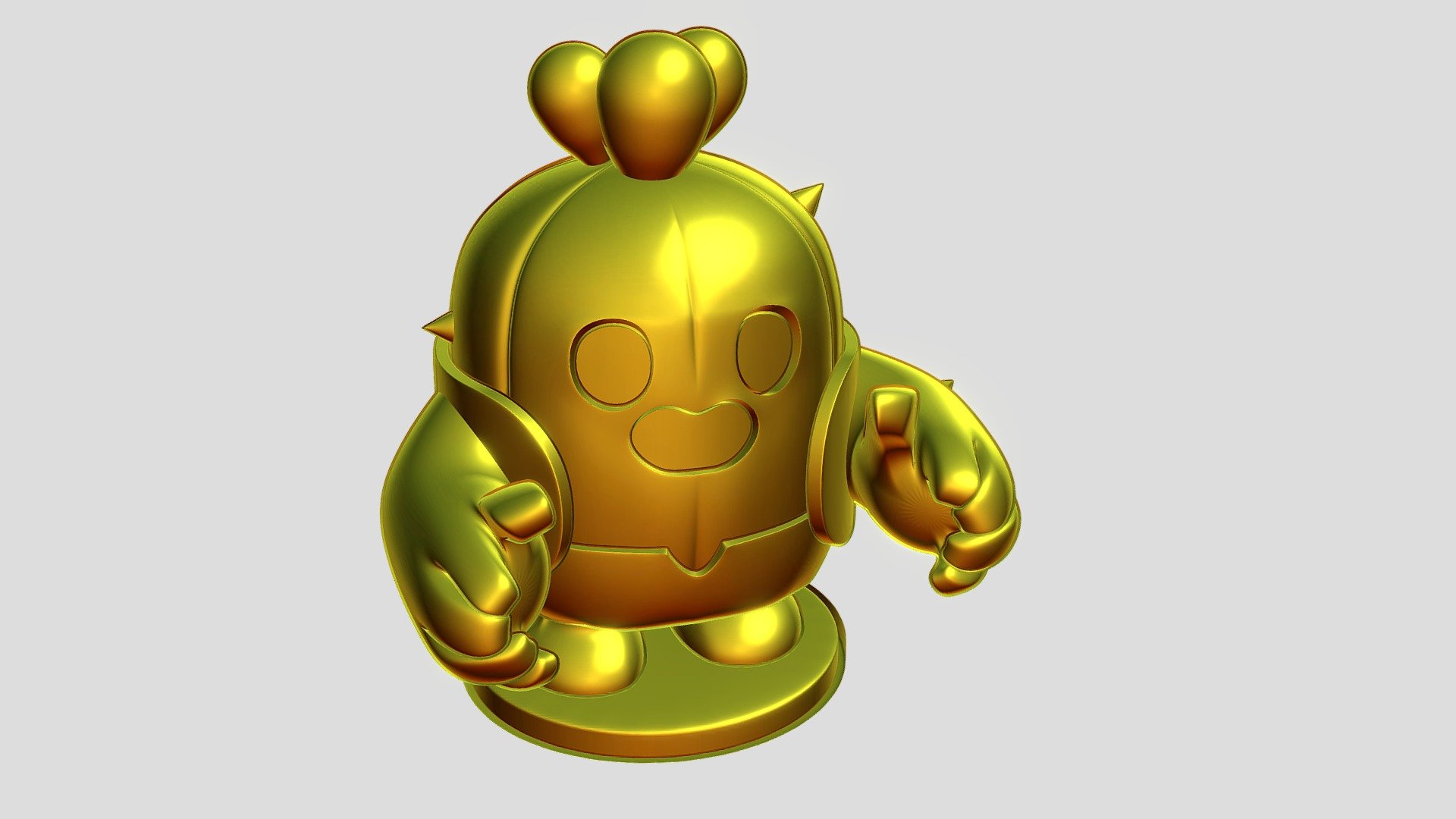 SPIKE - Download Free 3D model by Sebastian.3D (@Sebas_Art_3D) [2d70185 ...