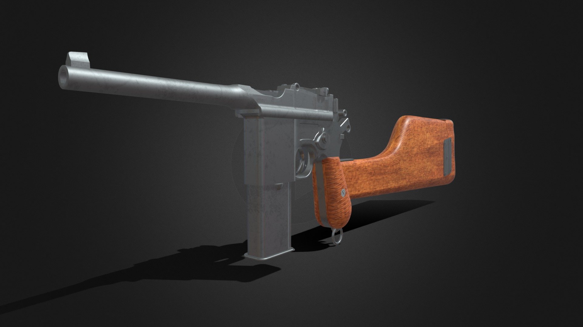 Luger - Buy Royalty Free 3D model by 3DDomino [2d71d2d] - Sketchfab Store