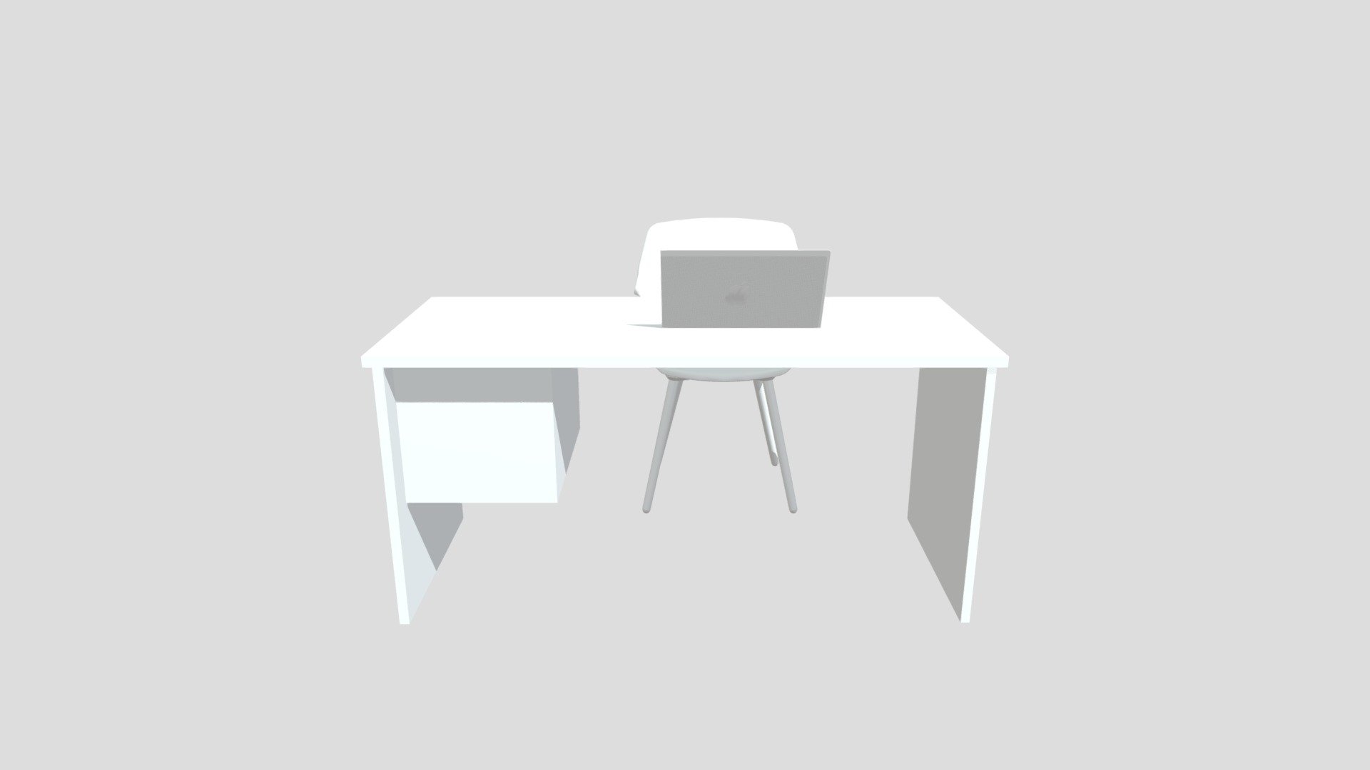 Meja Belajar - 3D model by naryo [2d7225a] - Sketchfab