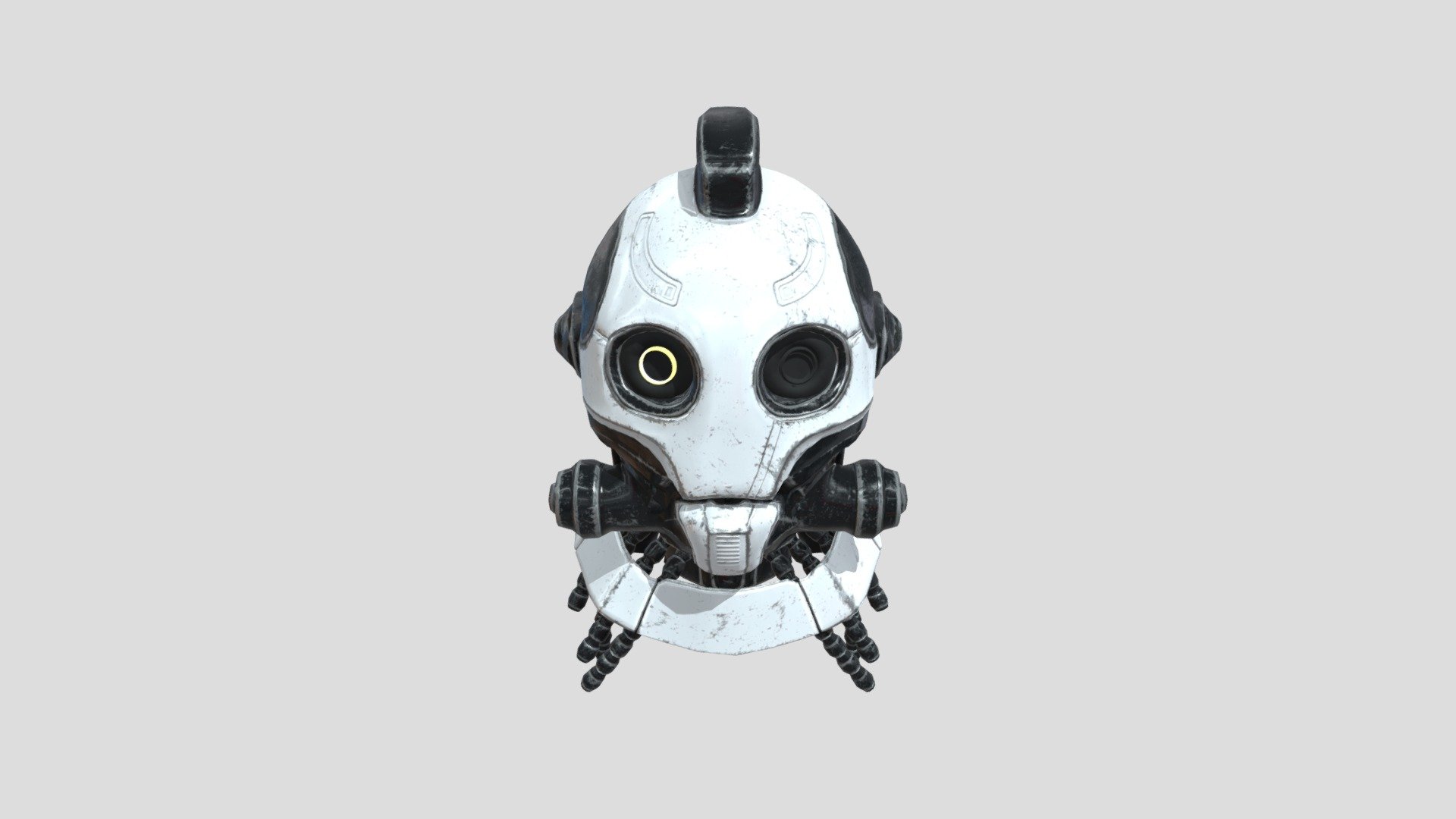Robot Head lowpoly - Download Free 3D model by nChaiZ3d (@Neopenguinlol ...
