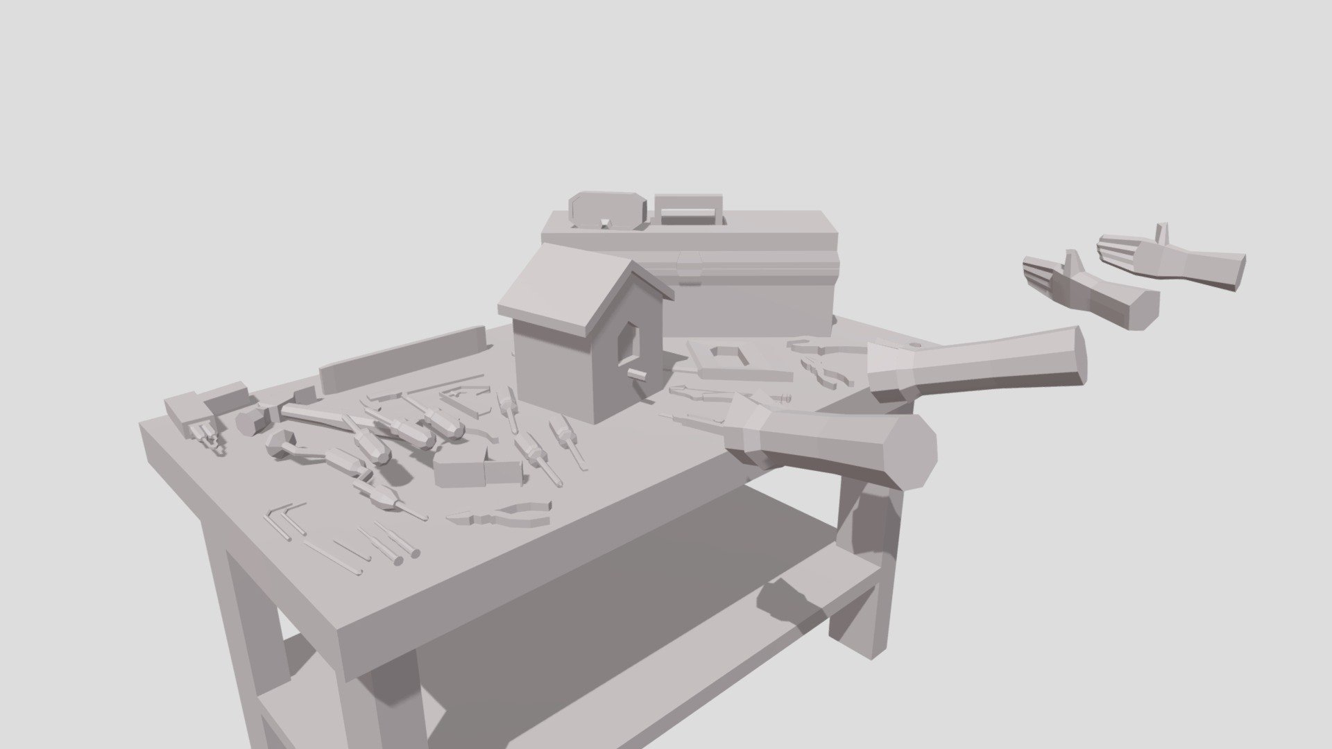First_Tool_BoxScene - 3D model by MaxTayler [2d73217] - Sketchfab
