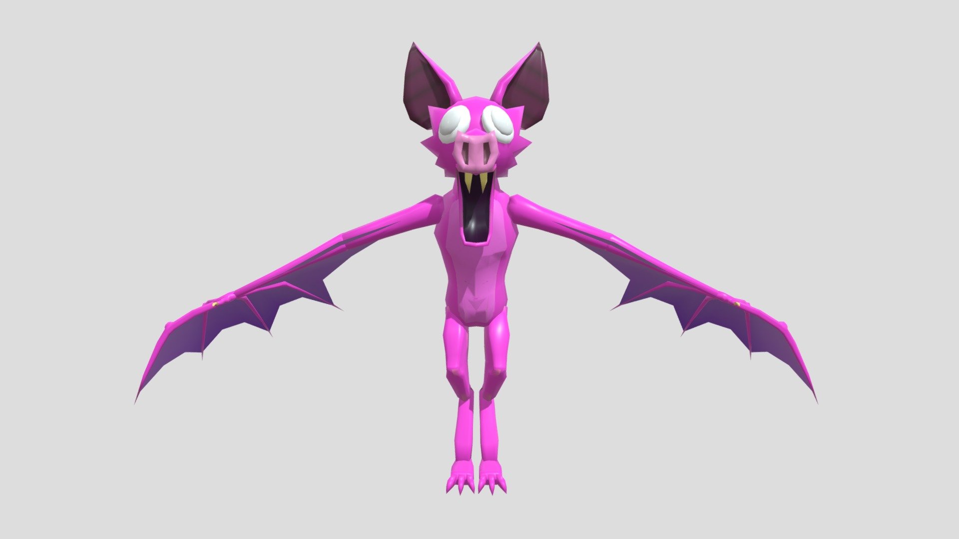 The Bat 99 Nights in the Forest | Animations - Download Free 3D model ...