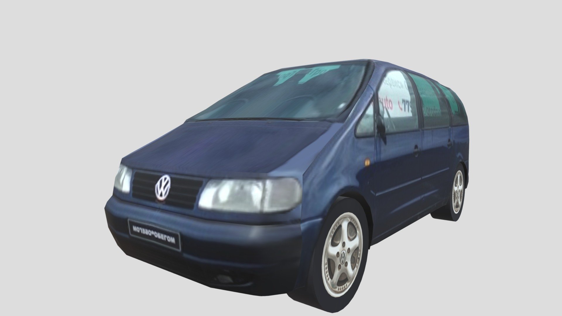 Volkswagen Sharan - Download Free 3D model by LEON elenaisakova248 (@elenaisakova248) [2d73c19 ...