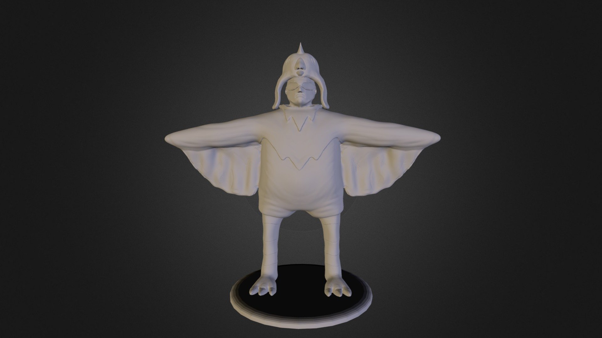 Birdman High Poly - 3D model by AndyBowerfield [2d73d28] - Sketchfab