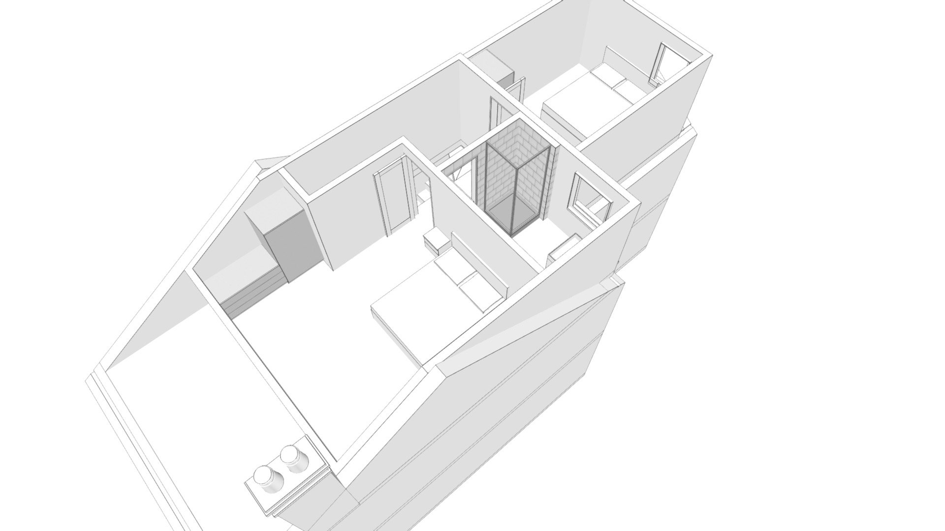 loft floor layout - 3D model by Saker Thomas (@saktom) [2d76124 ...