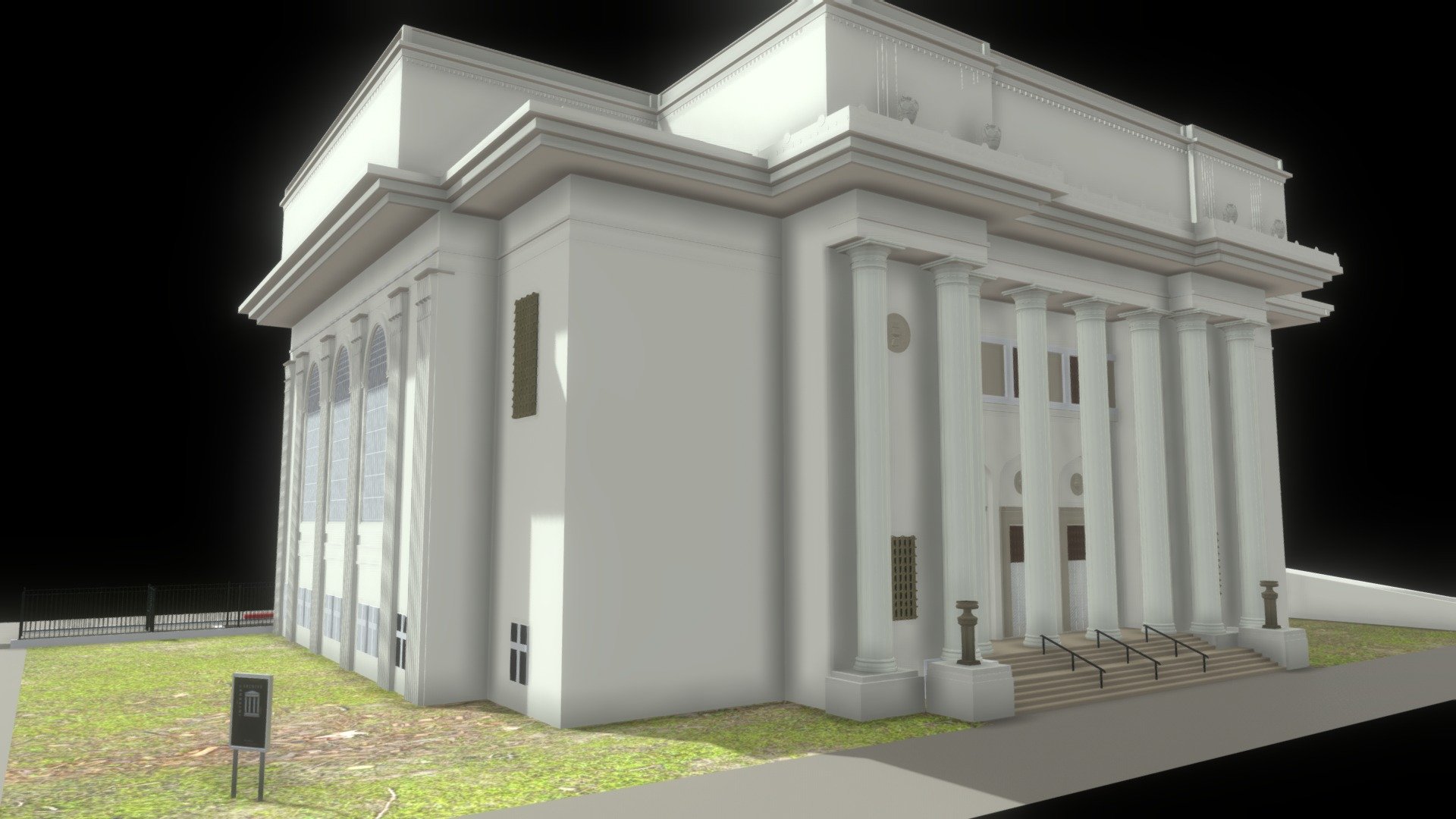 Internet Archive Building - Download Free 3D model by jin (@madjin) [2d76cc9] - Sketchfab