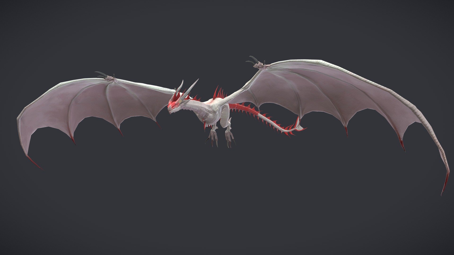 Dragon_b_2 - 3D model by SuperSizeStudio [2d78500] - Sketchfab