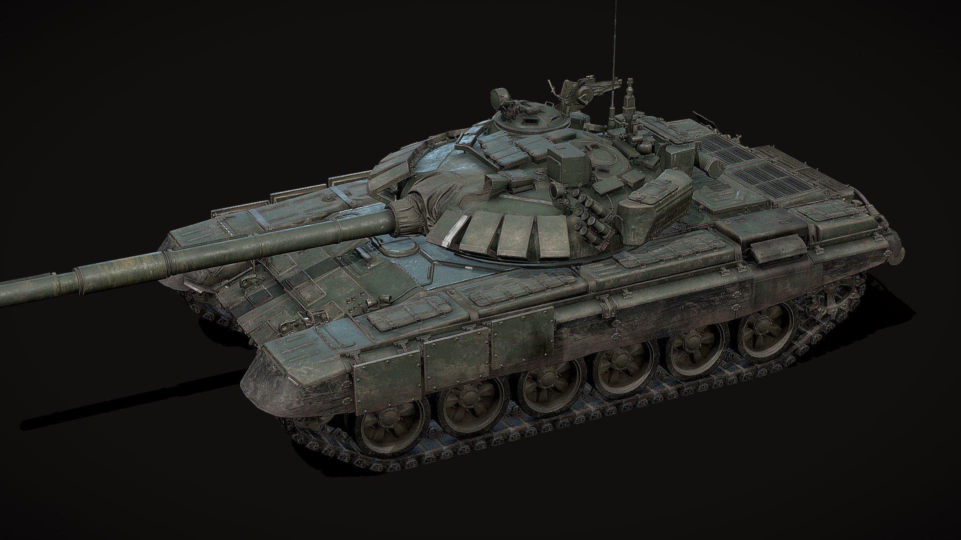 T72b3 - 3D model by jimhatama [2d79170] - Sketchfab