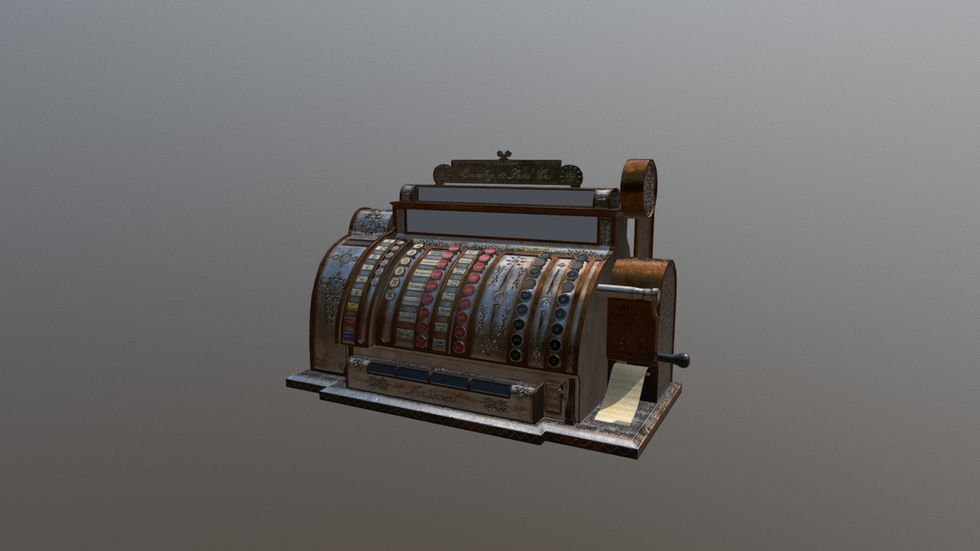 Cash Register - 3D model by Josh Hatch (@Hatchnegg) [2d794d5] - Sketchfab