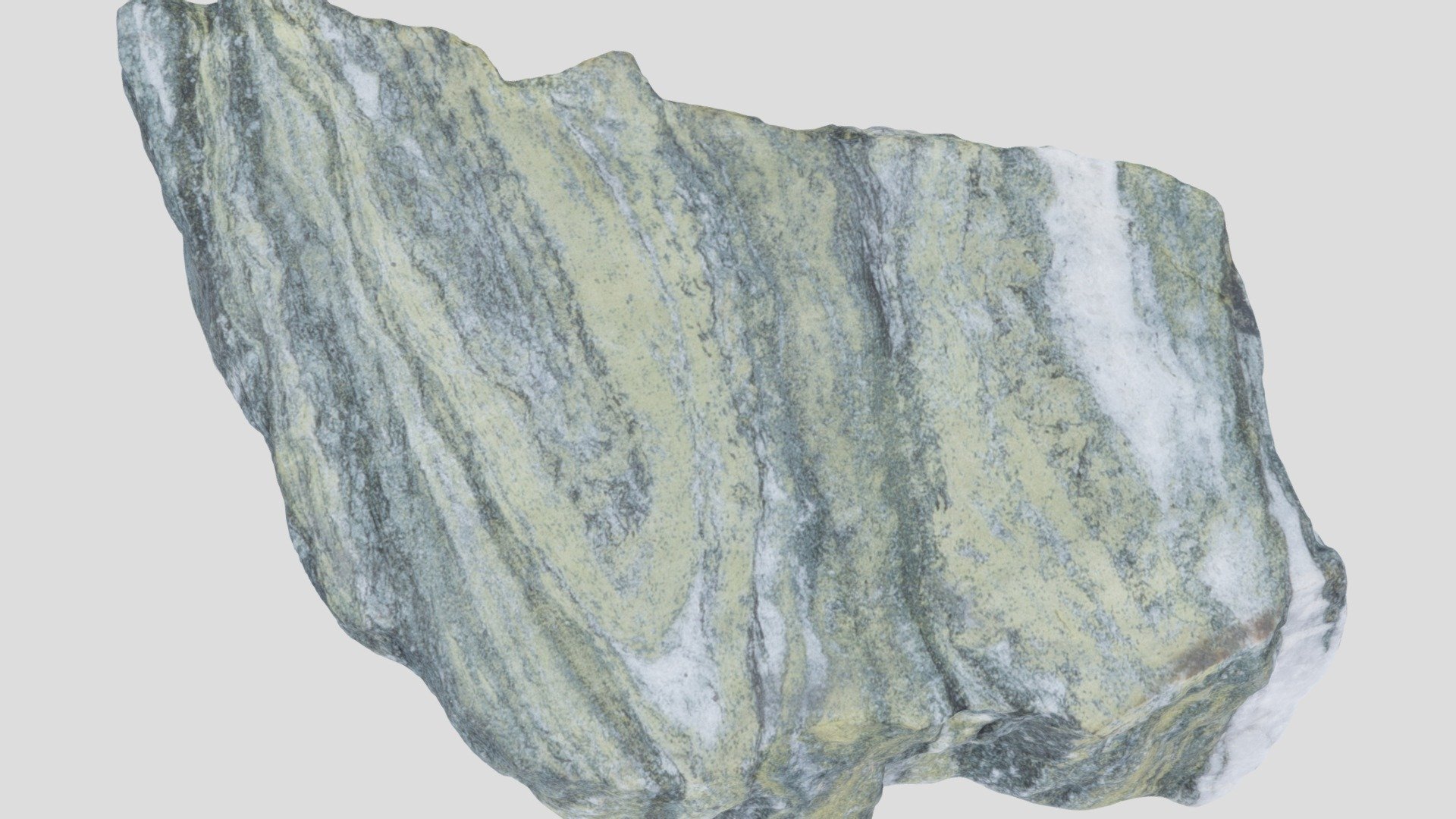 Zeleni skrilavec - 3D model by Department of Geology, University of ...