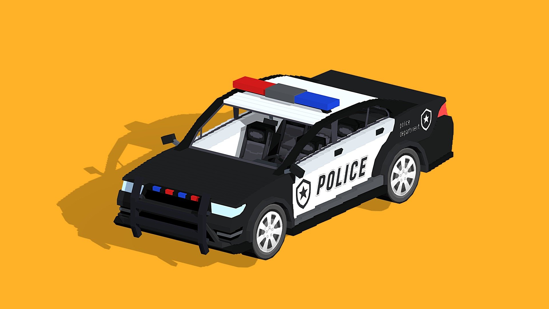 PixelMine | Modern Police Car Model - 3D model by PixelMine [2d7abe3 ...