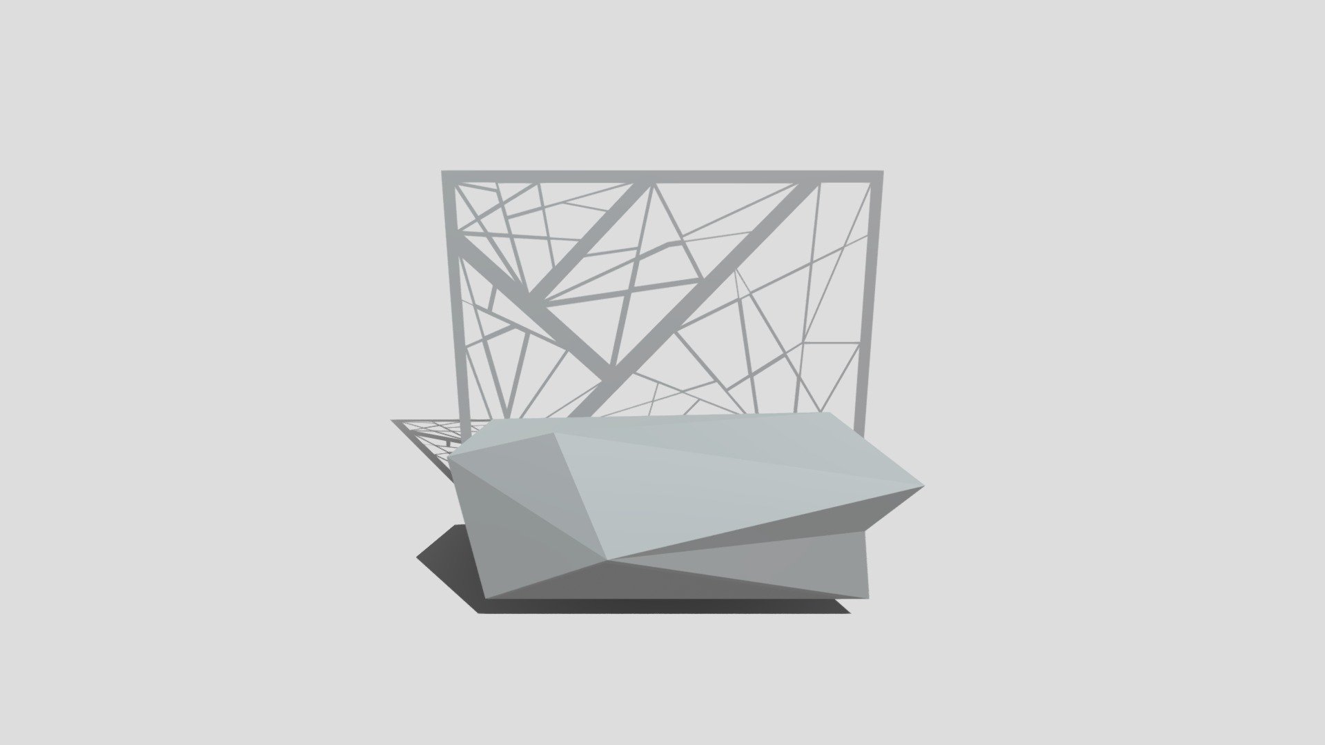 front & back desk - 3D model by mich1903 [2d7c6bb] - Sketchfab