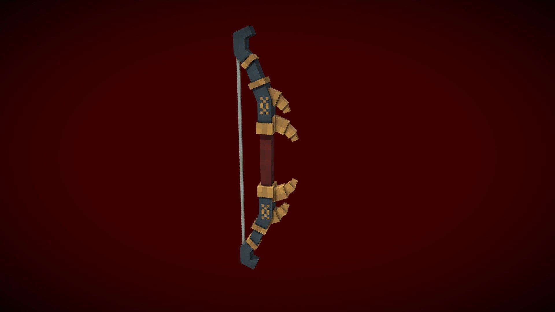 Demon hunter bow - 3D model by till.fechner02 [2d7e8ba] - Sketchfab