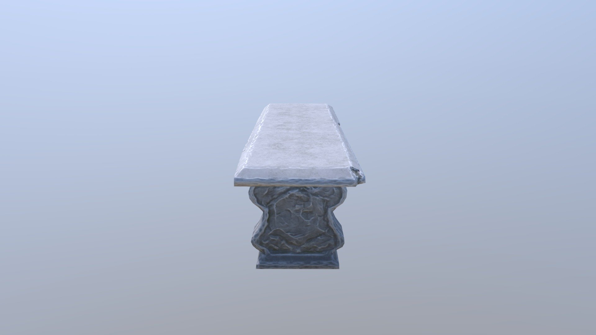 Stone Bench Low - 3D model by bartshoot [2d7e967] - Sketchfab