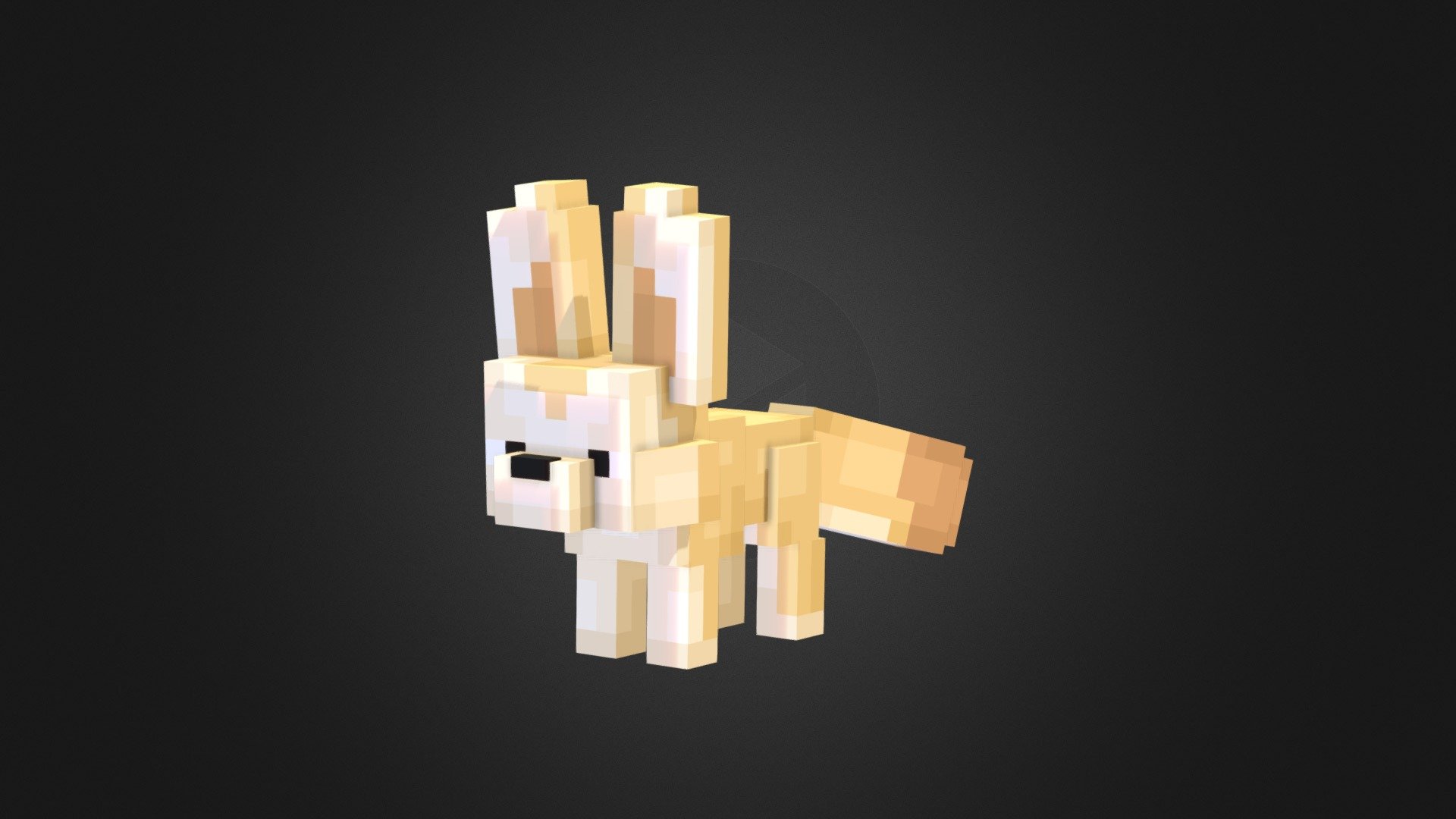 Fennec Fox - 3D model by jessdragon12 [2d7f758] - Sketchfab