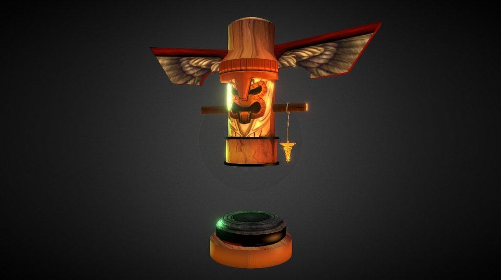 DevoWars Totem V2 - 3D model by CJXander [2d8042d] - Sketchfab