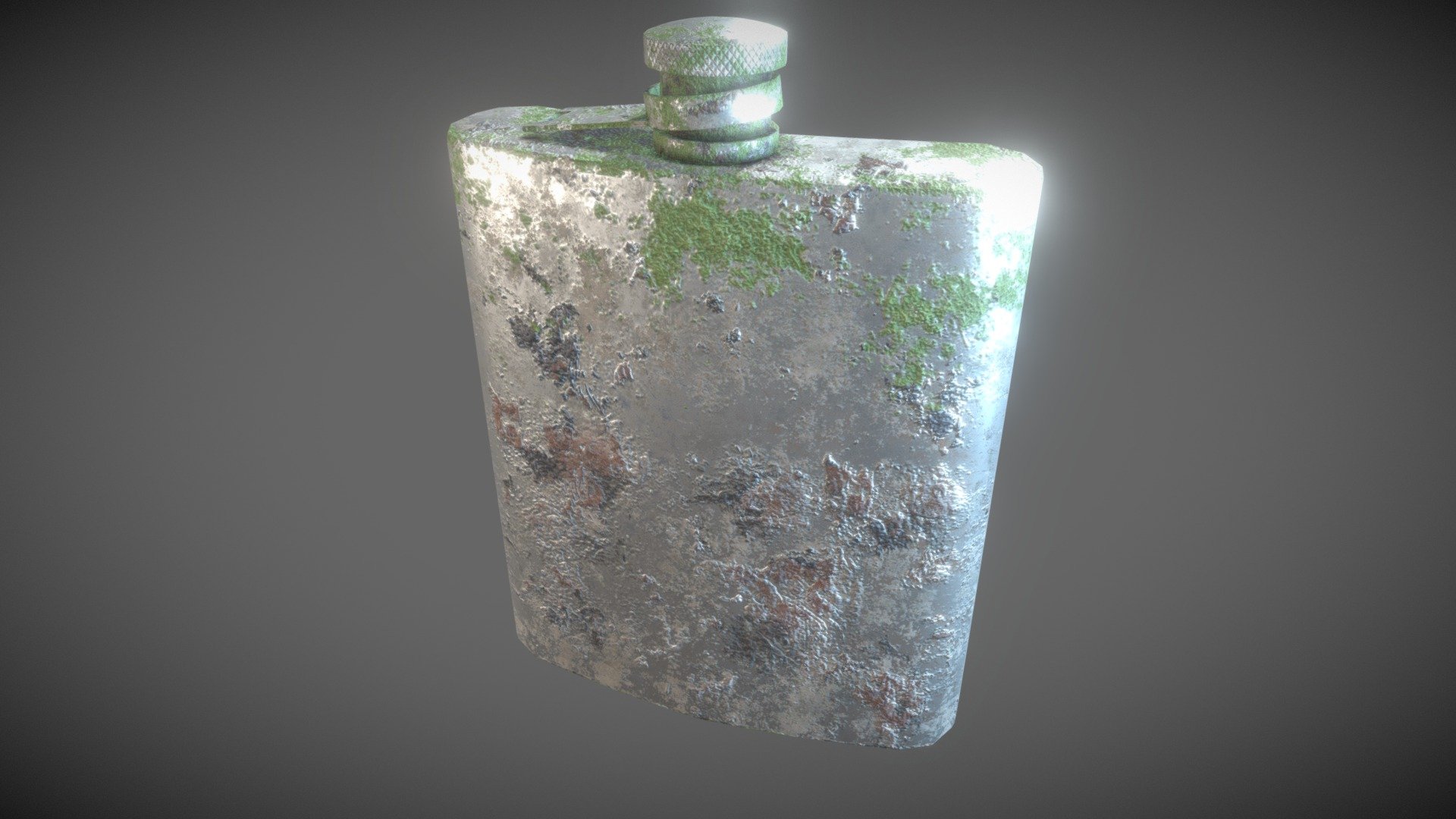 Old Flask - Download Free 3D model by Slayer4Demons [2d83062] - Sketchfab