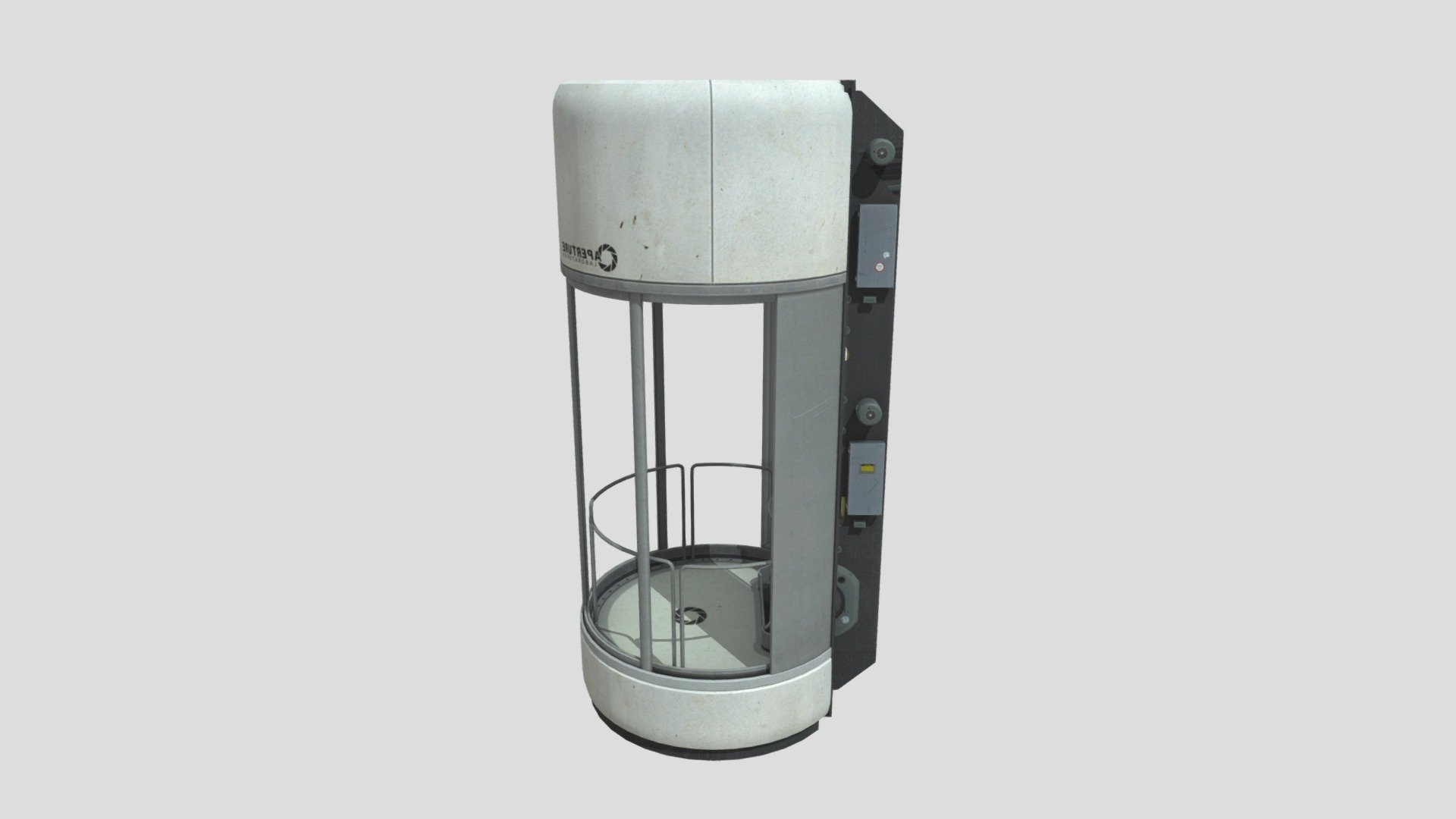 elevator-from-portal-2-original-modelrigged - 3D model by aitortobar ...