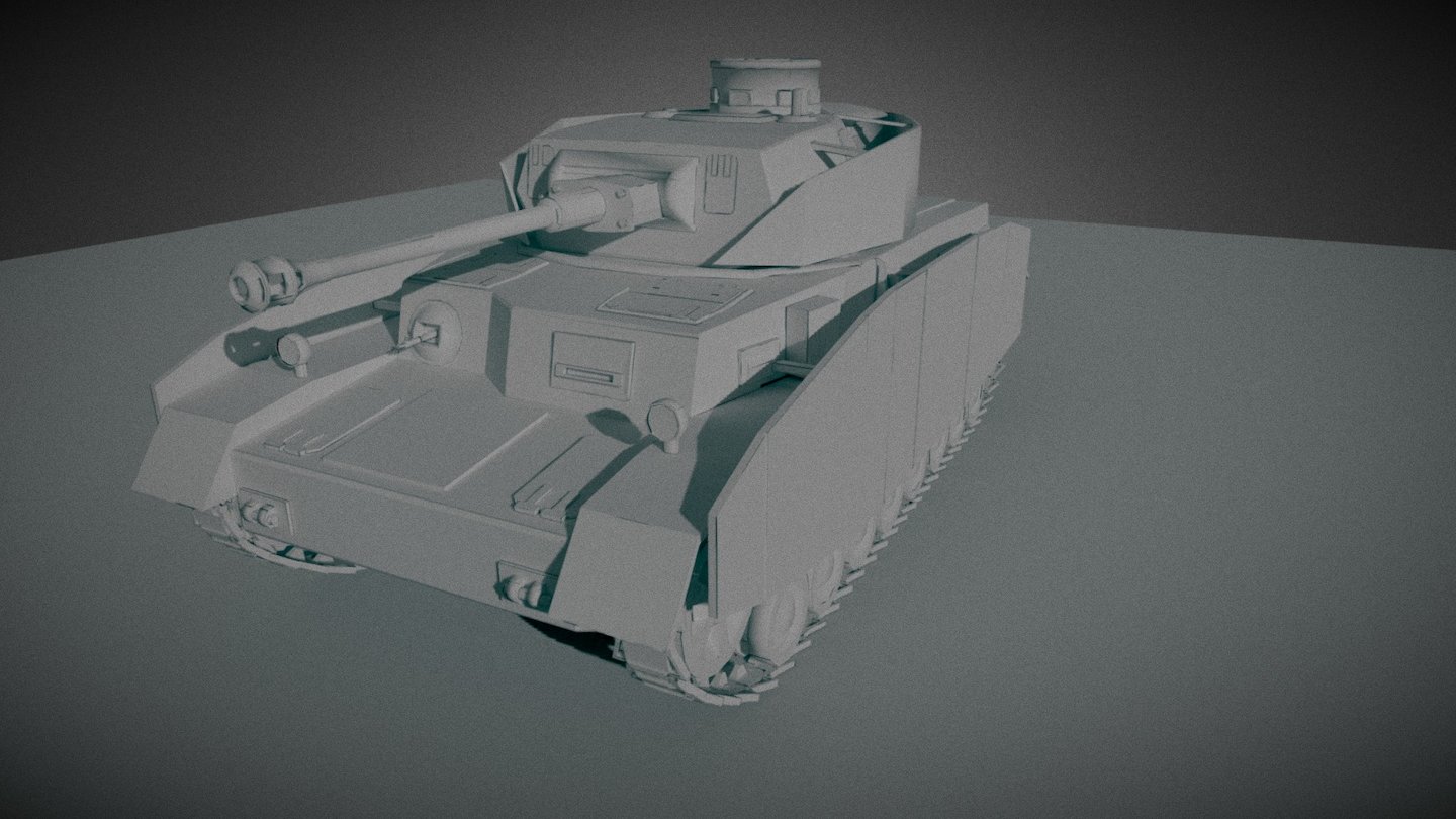 Panzer IV Ausf H - 3D model by Douwef1 [2d848f9] - Sketchfab