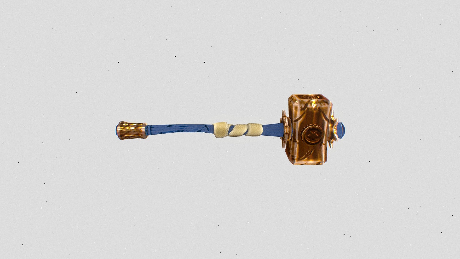 Stylized Hammer - 3D model by aeuemre [2d86157] - Sketchfab