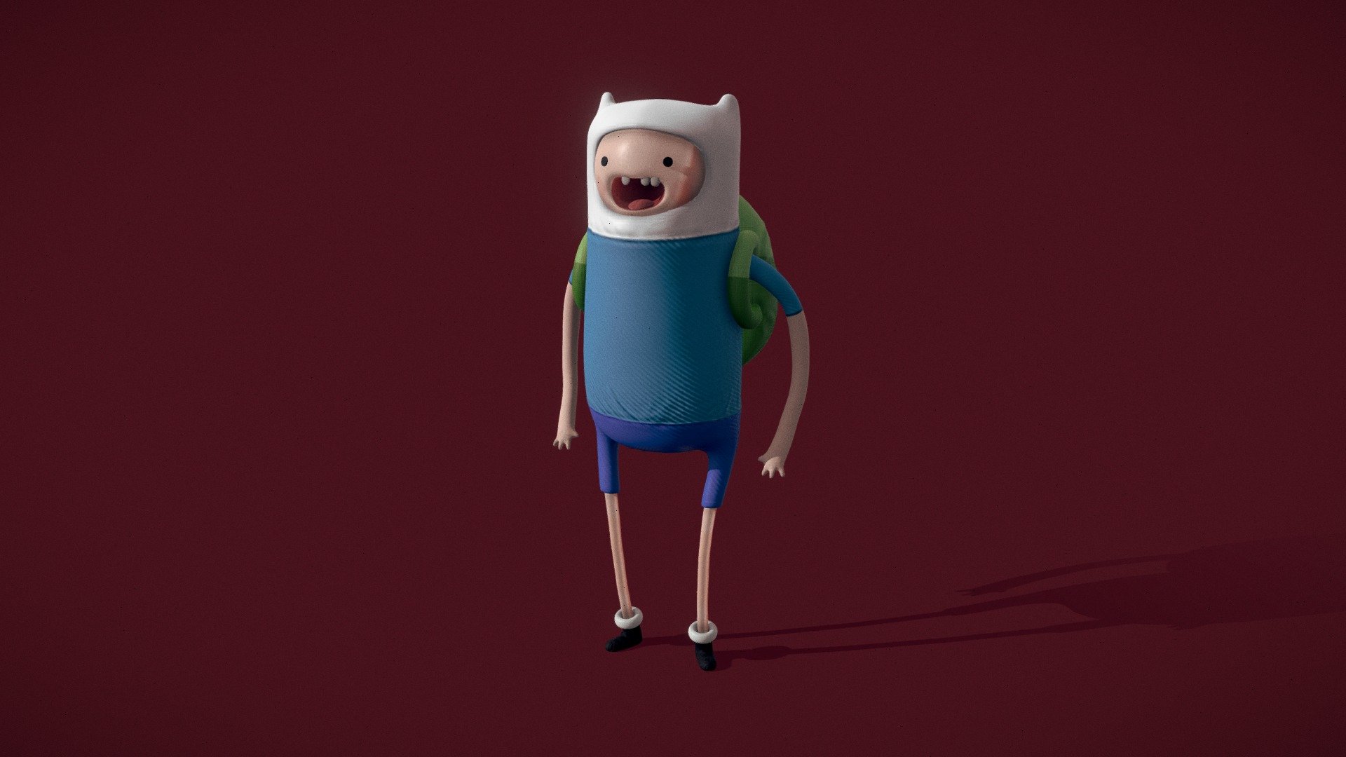 Finn, the human - 3D model by Vouge Ewigeliebe (@vo._.gue) [2d86eb4 ...