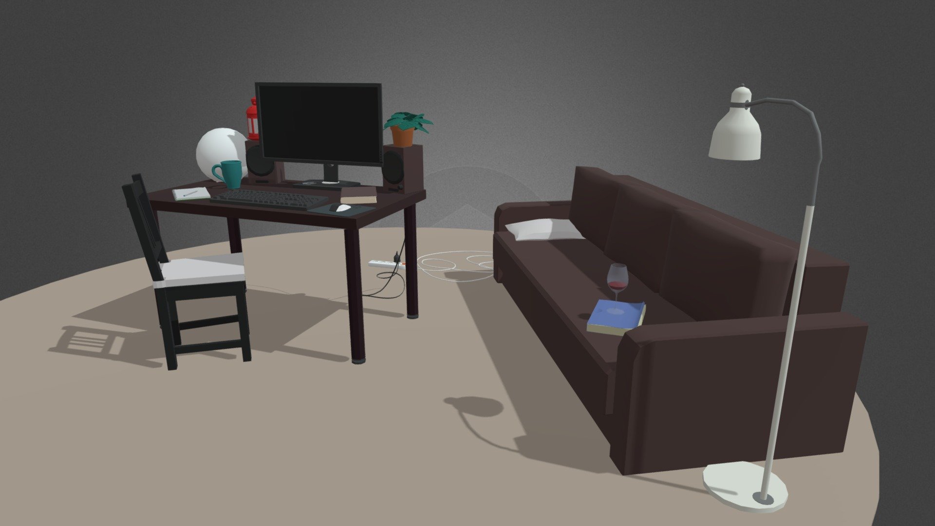 Homework1 - Download Free 3D model by alesik [2d87275] - Sketchfab