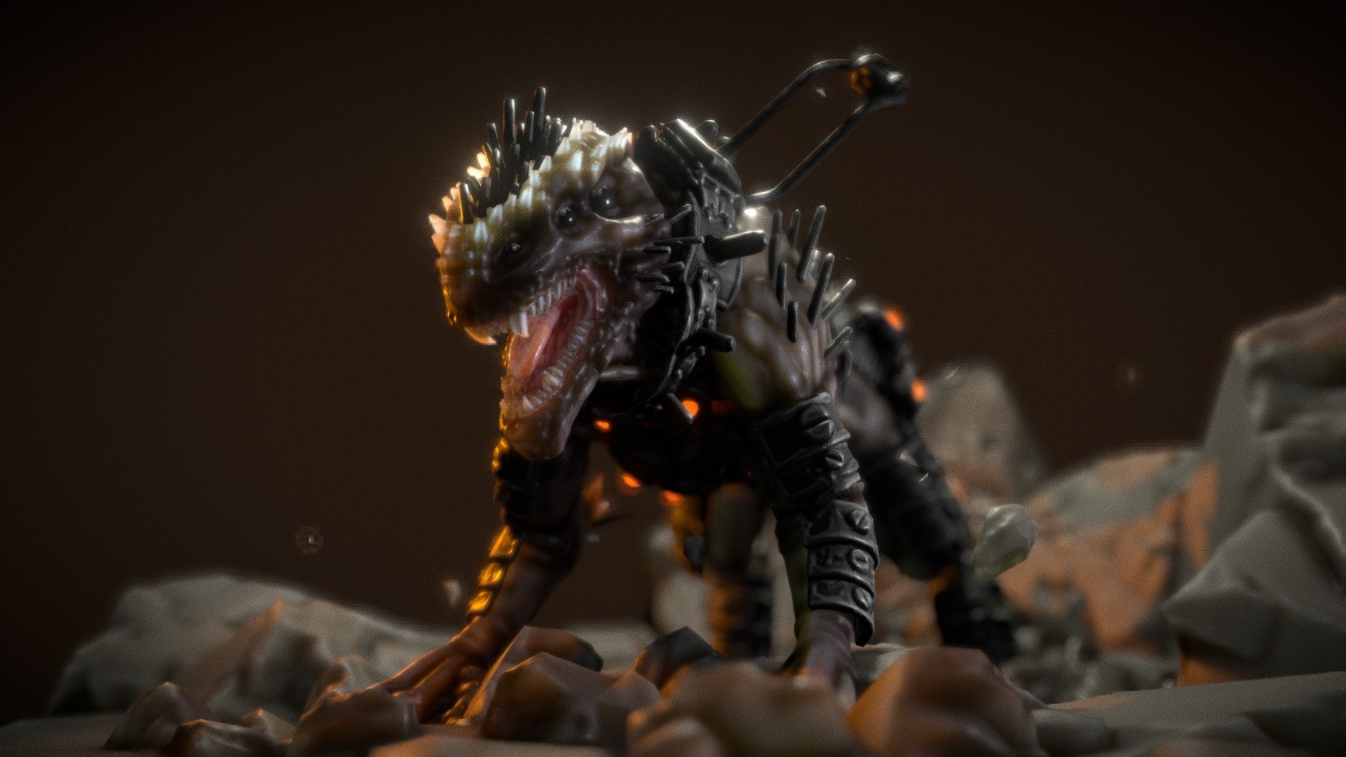 Cerberus - 3D model by alexalbinyana [2d8a6a2] - Sketchfab