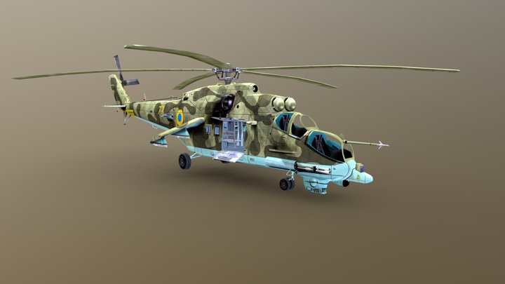 Mi-24 3D models - Sketchfab