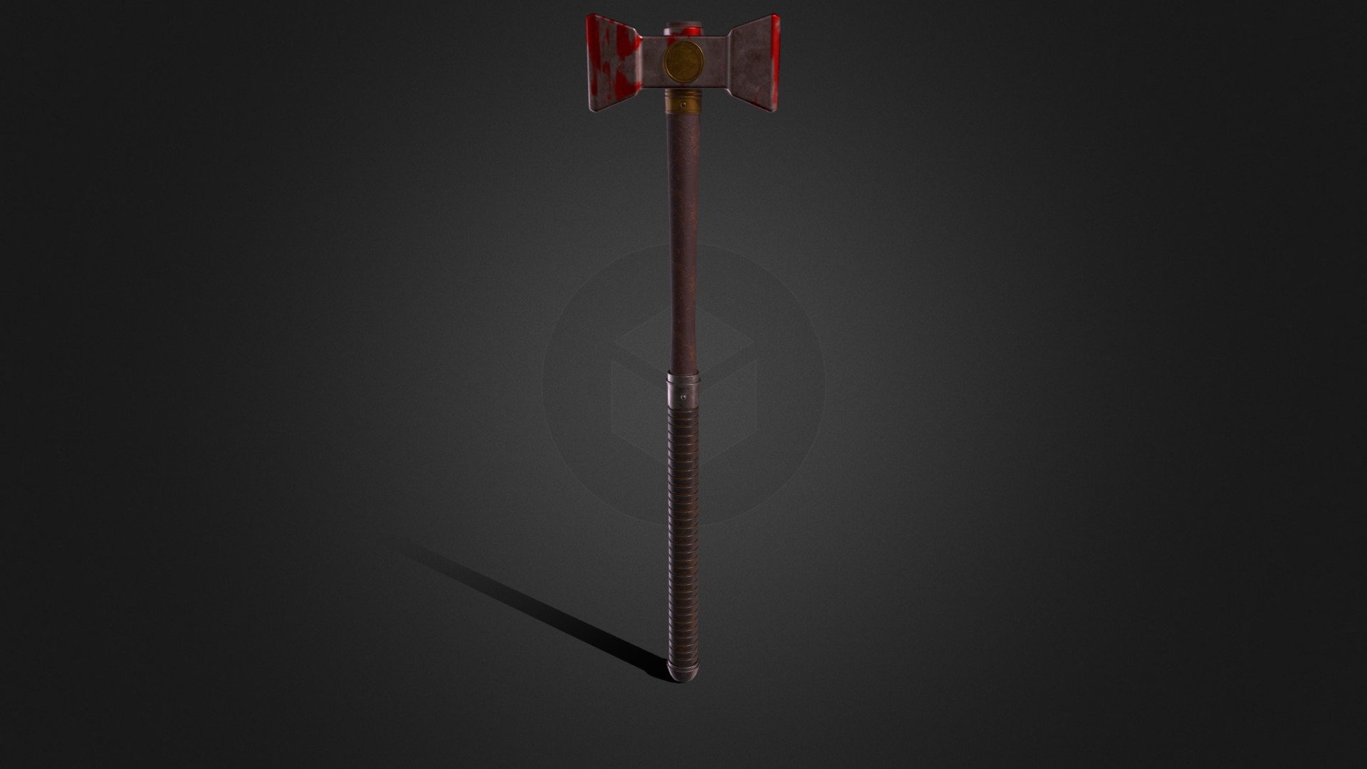 Two Handed Hammer With Blood - 3D model by bmparker17 [2d8b54a] - Sketchfab