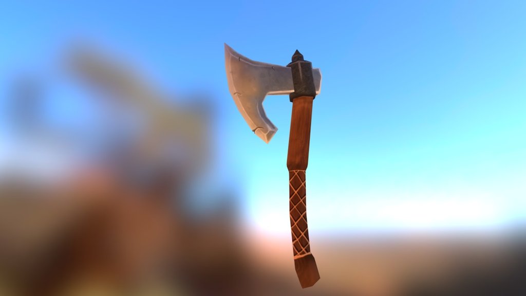 Axe Texture Exercise - 3D model by GerSheph [2d8c3f9] - Sketchfab