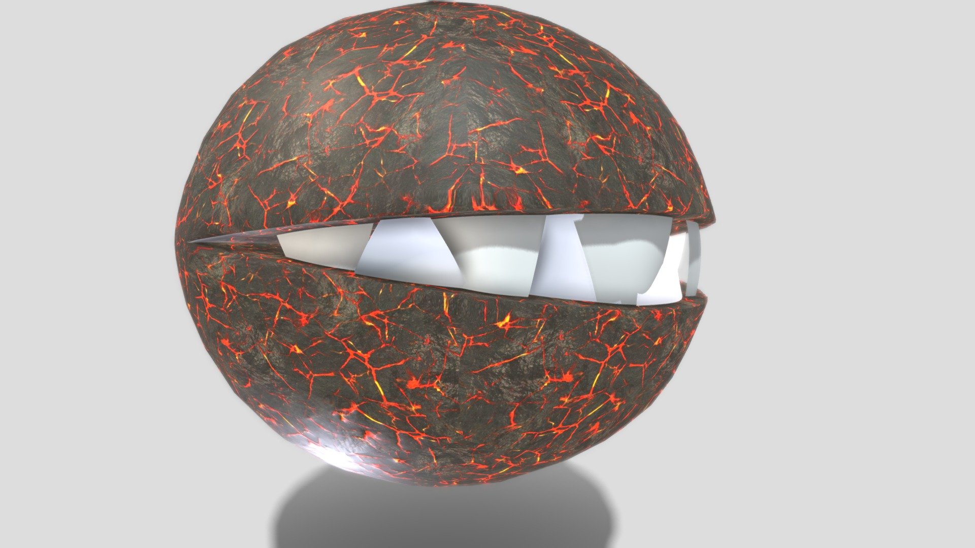 Lava Pacman Monster Animated - Download Free 3D model by packy films (@packyfilms) [2d8e047 ...