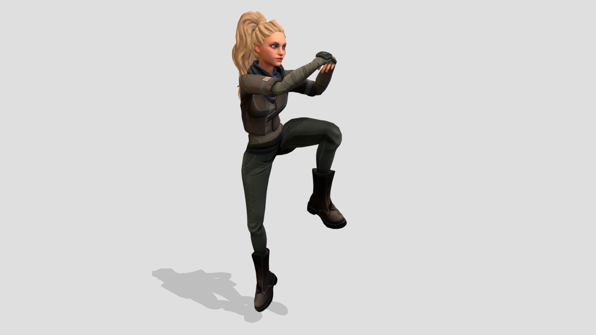 Combat - Punching Kicking Animation - 3D model by moveai [2d8e068 ...