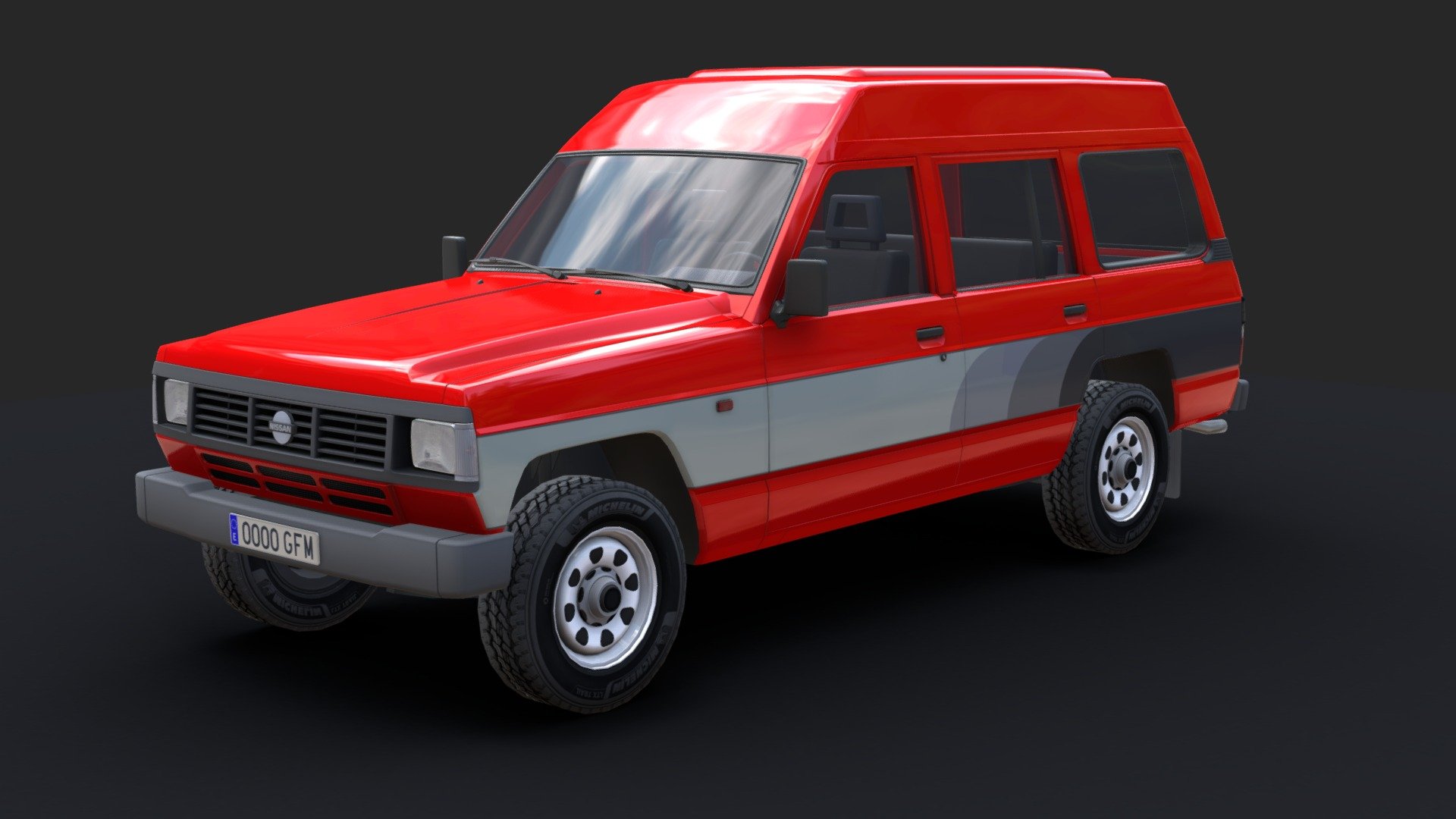 Nissan Patrol 260 - 3D model by codexito [2d90102] - Sketchfab