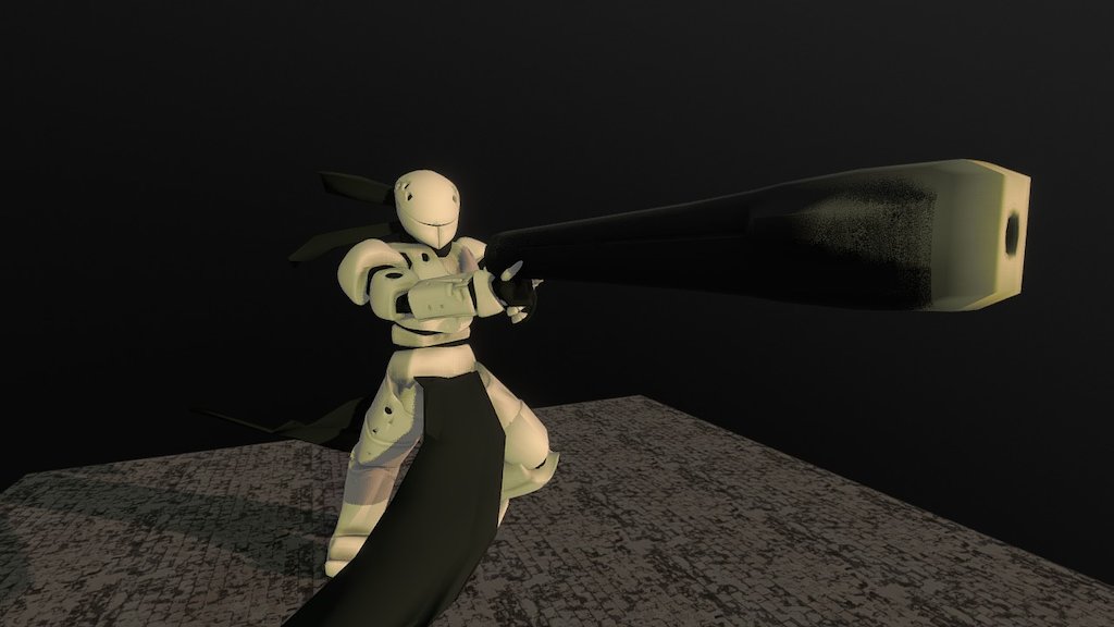 Electro- Fisherman [Blame!] - 3D model by ramzi_khairi [2d9018d ...